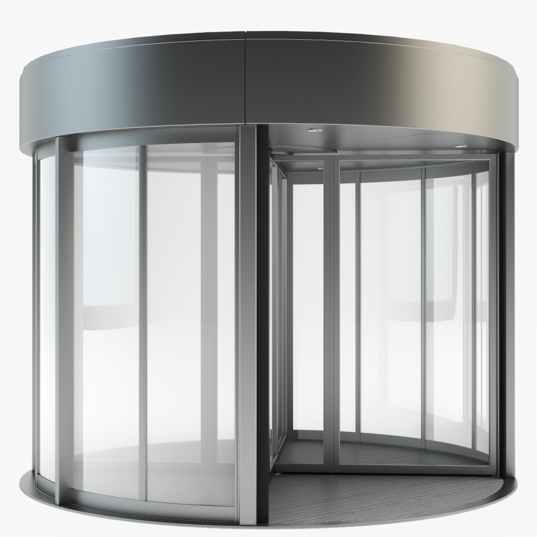 3d Model Door Revolving