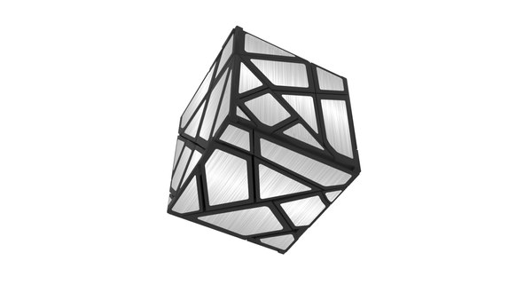 Ghost cube model - TurboSquid 1698260