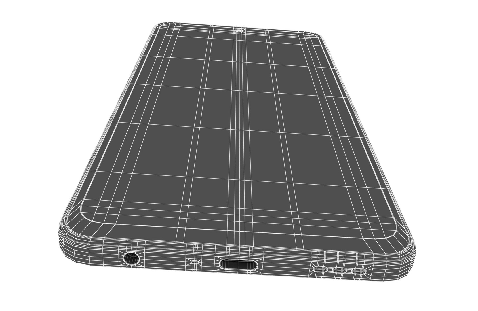 OPPO A5 5G Aurora Green And Mist White 2025 Low Poly 3D Model ...