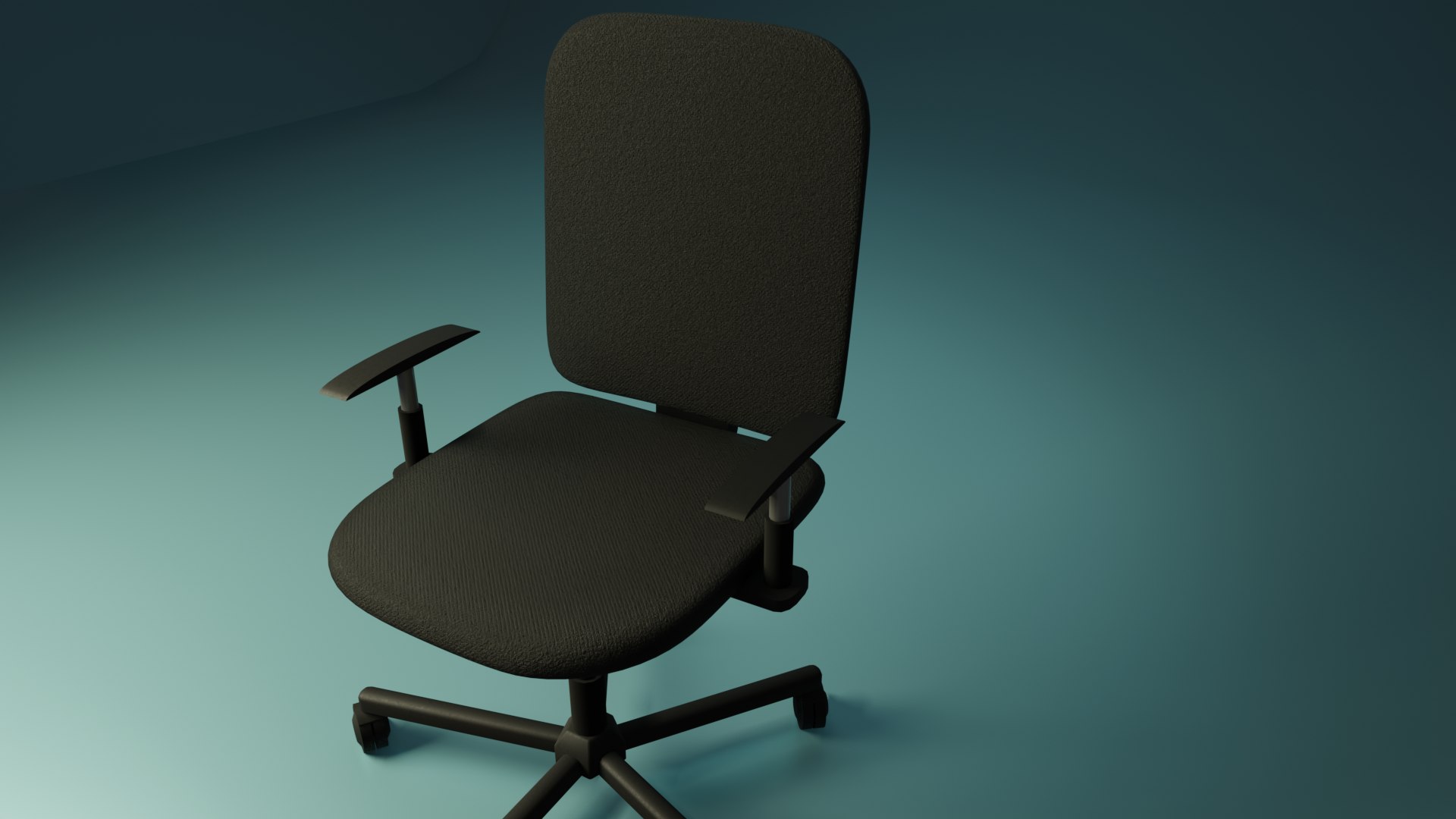 3D Low Poly Office Chair Low-poly 3D Model - TurboSquid 1826694