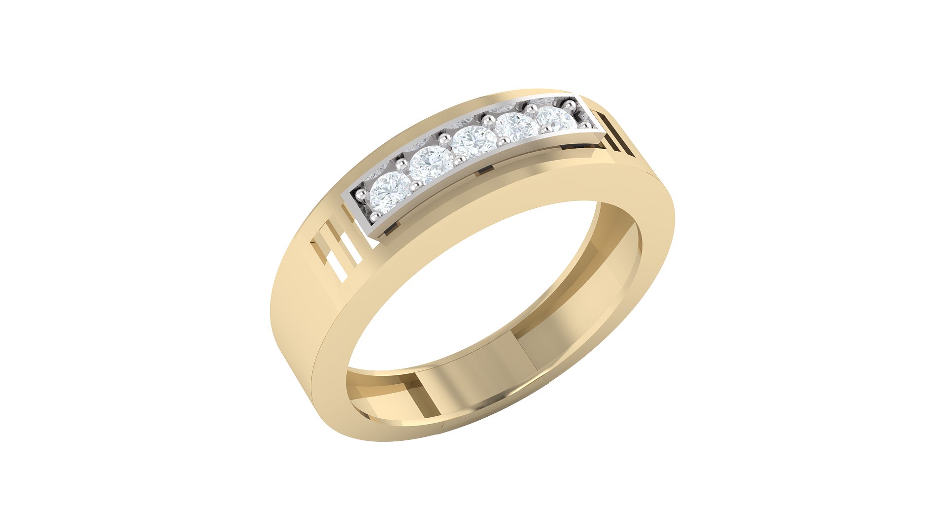 3D Golden Ring - TurboSquid 1768667