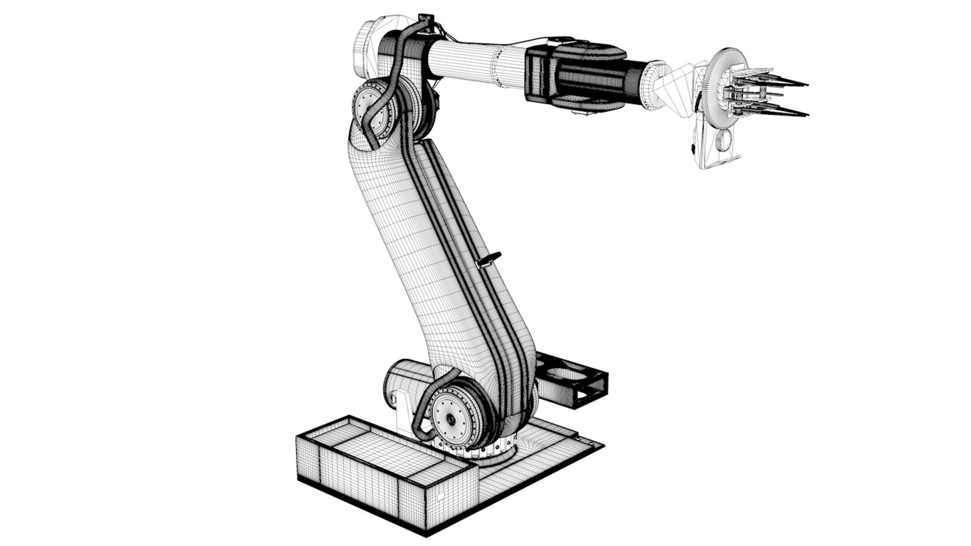 3d Model Robotic Arm