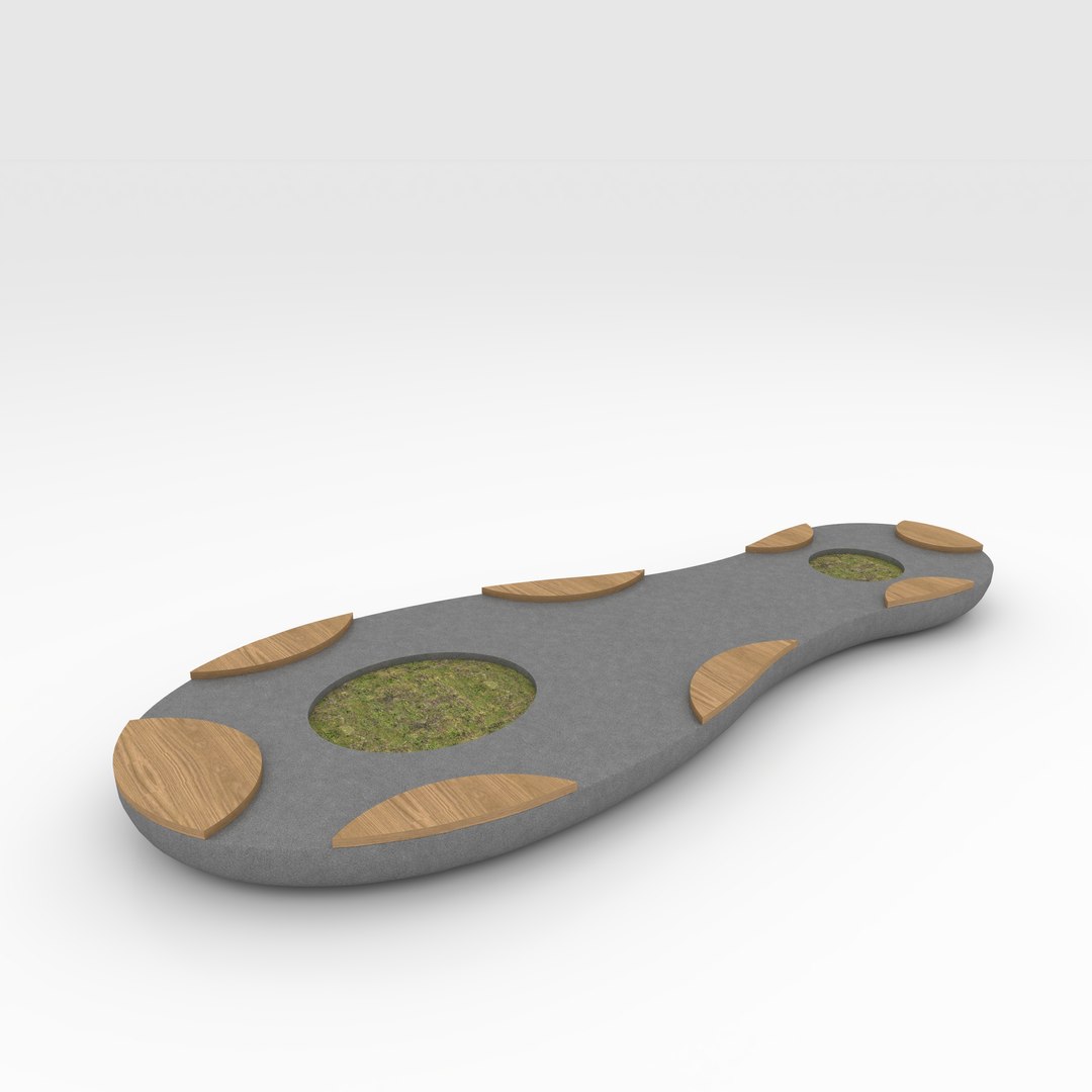 3D Bench Park 4 model - TurboSquid 1937480