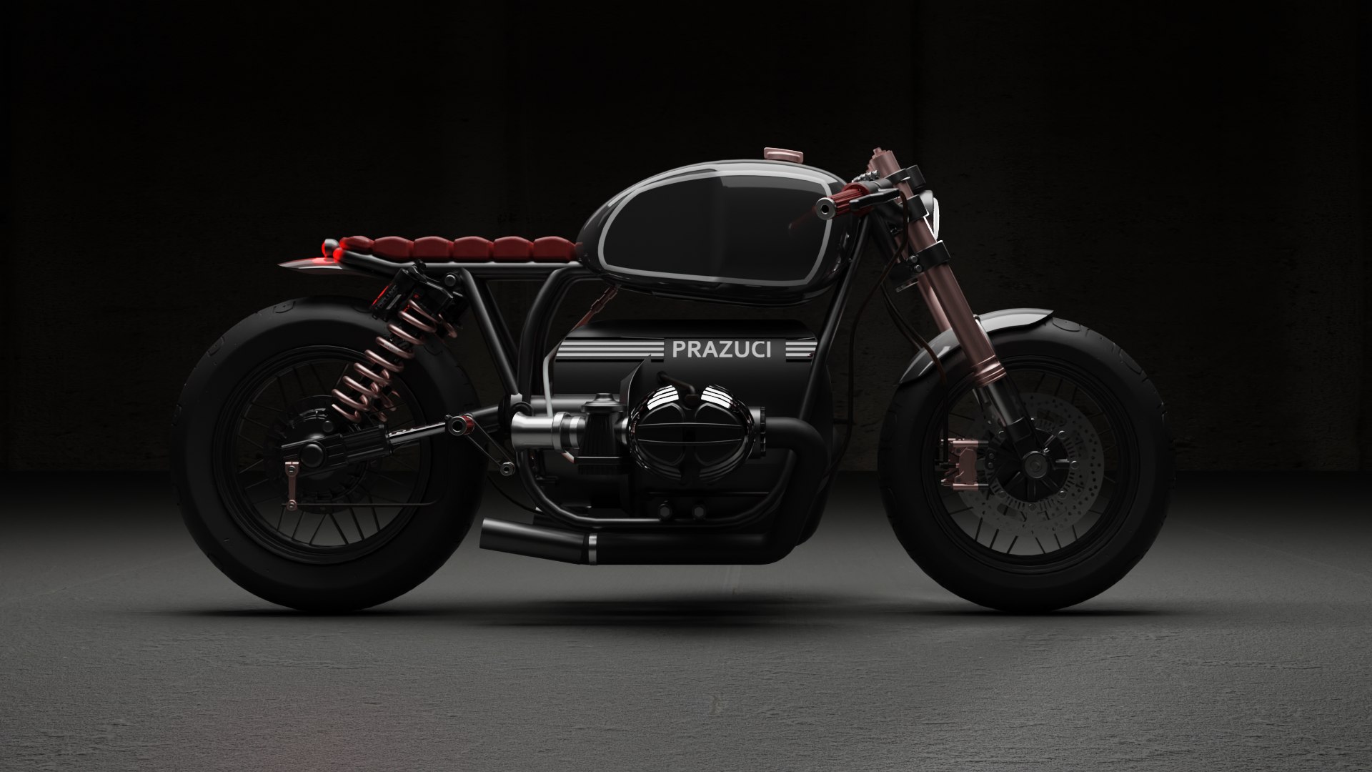 3D Custom Brat Motorcycle - TurboSquid 2267453