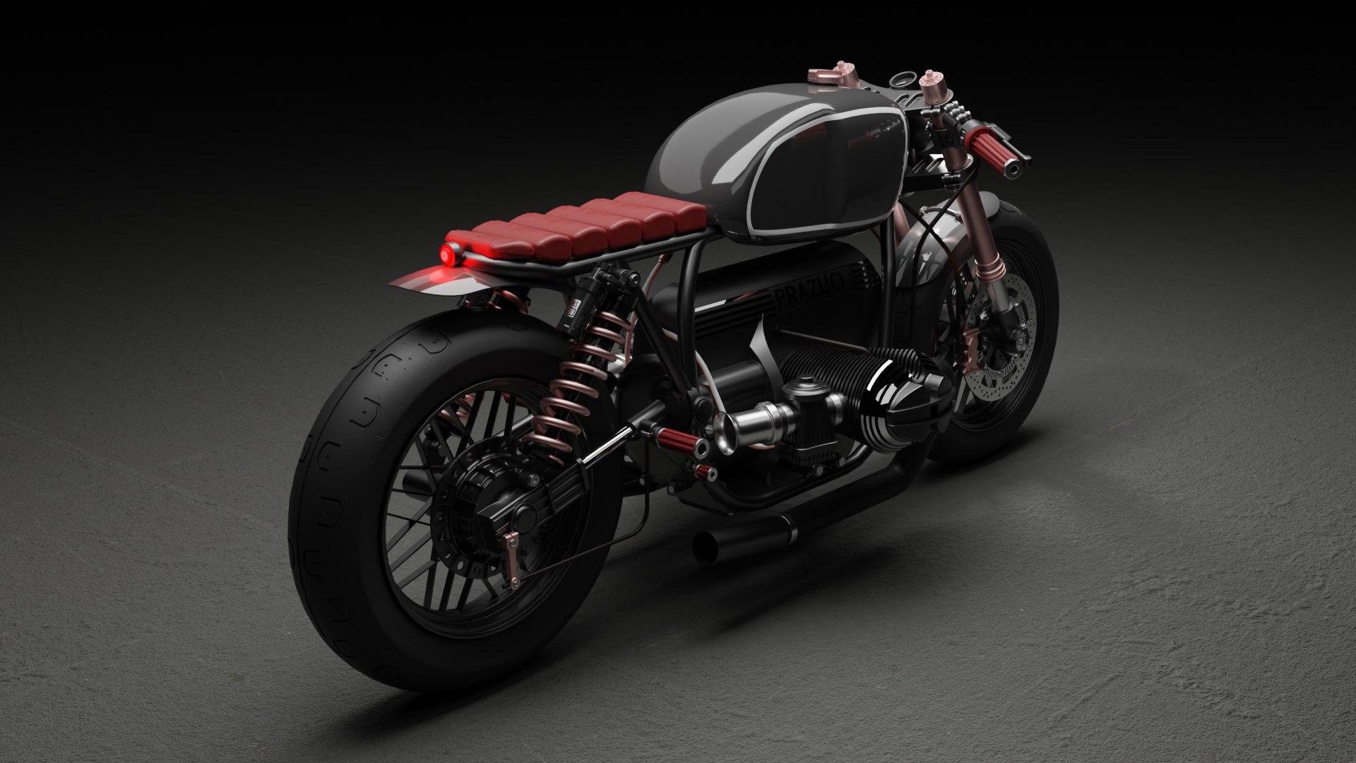 3D Custom Brat Motorcycle - TurboSquid 2267453