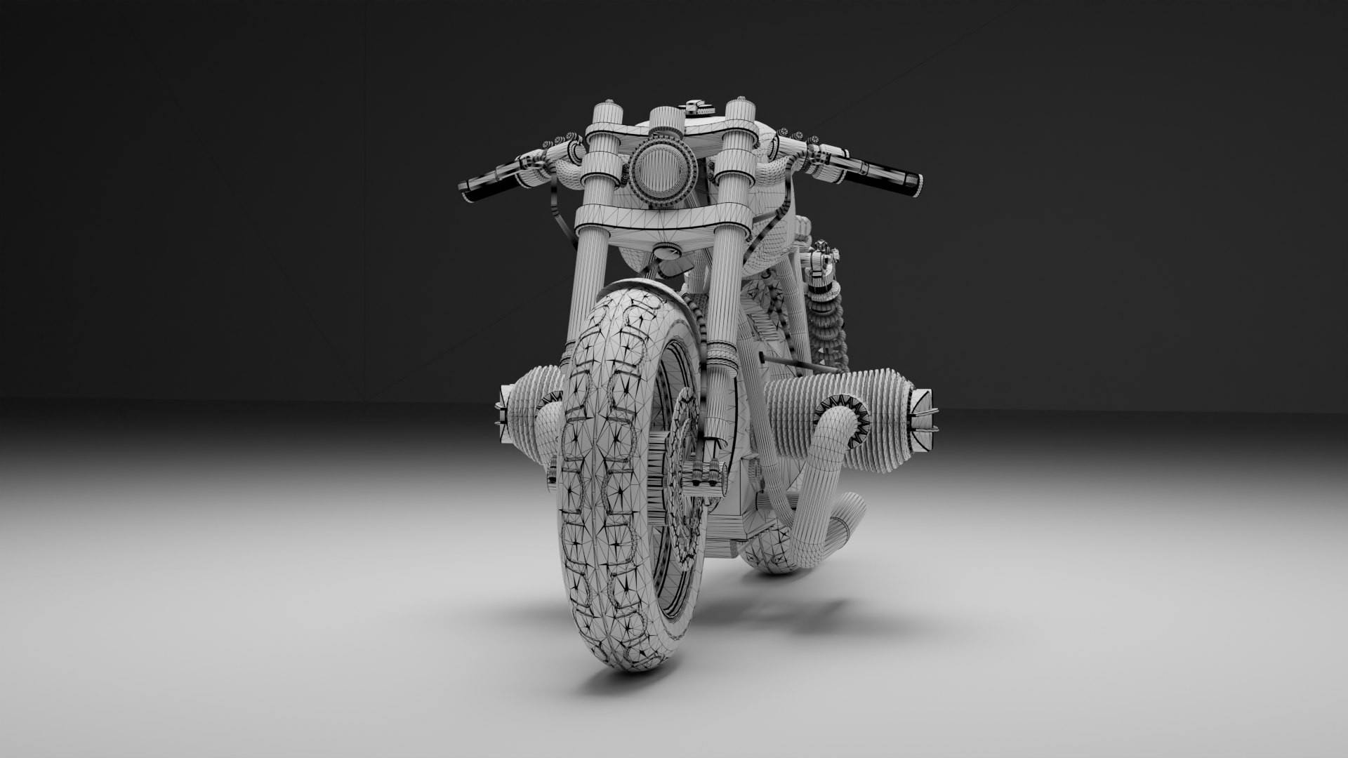 3D Custom Brat Motorcycle - TurboSquid 2267453
