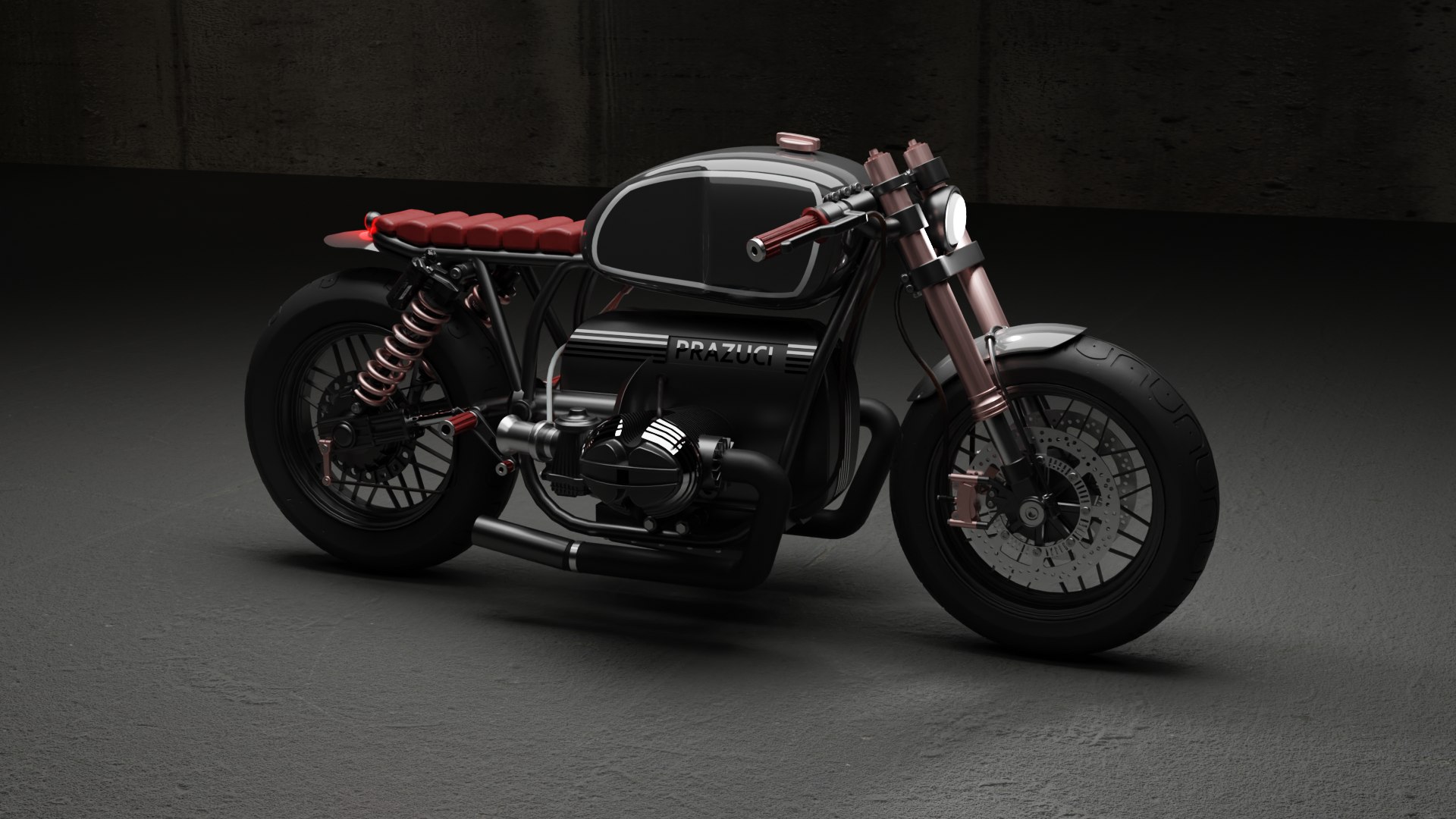 3D Custom Brat Motorcycle - TurboSquid 2267453