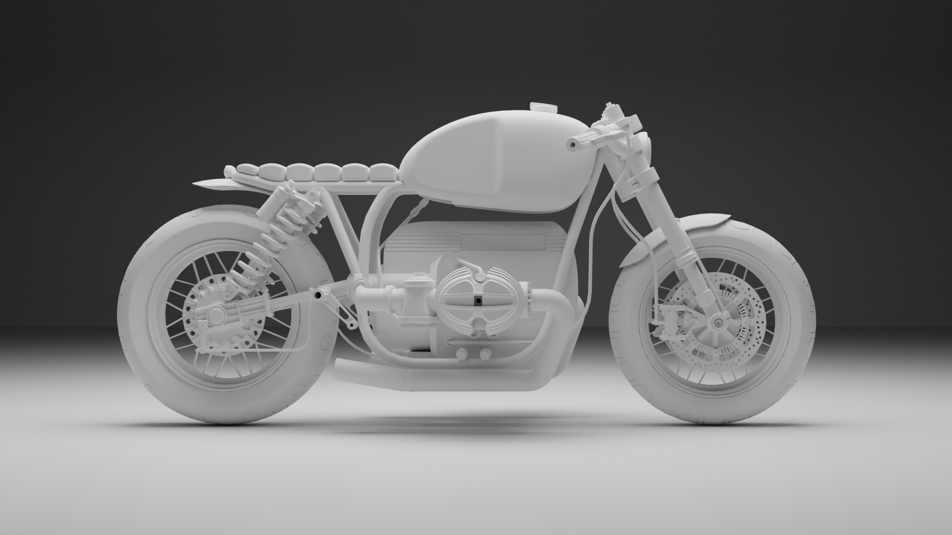3D Custom Brat Motorcycle - TurboSquid 2267453