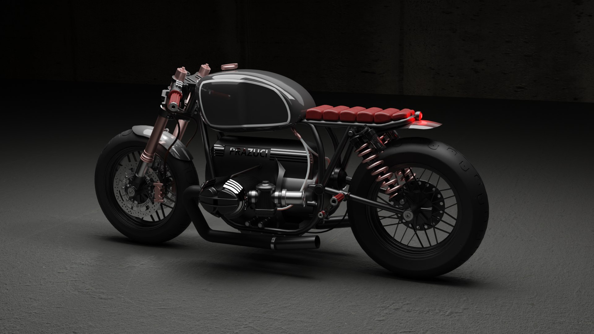 3D Custom Brat Motorcycle - TurboSquid 2267453