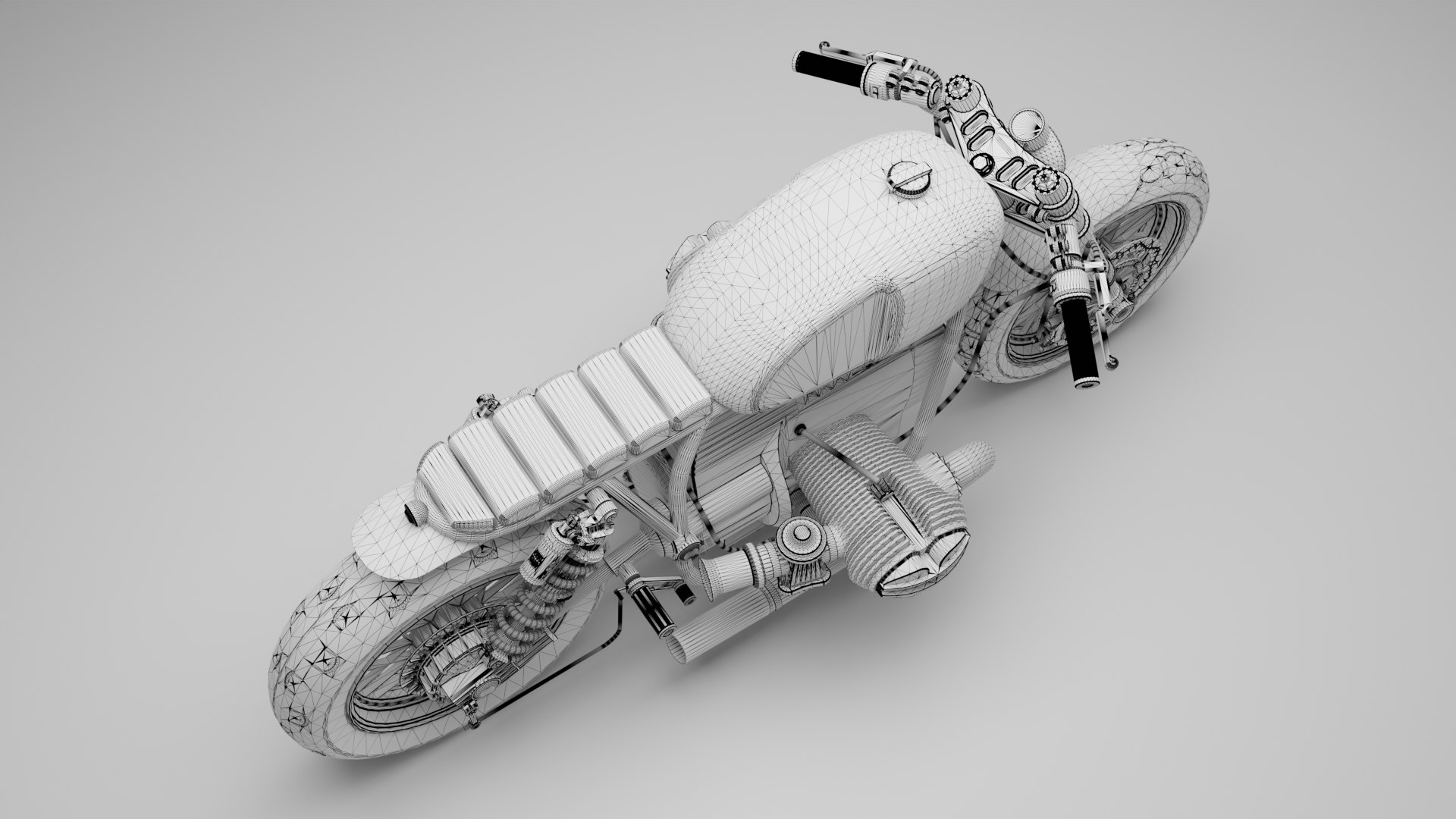 3D Custom Brat Motorcycle - TurboSquid 2267453