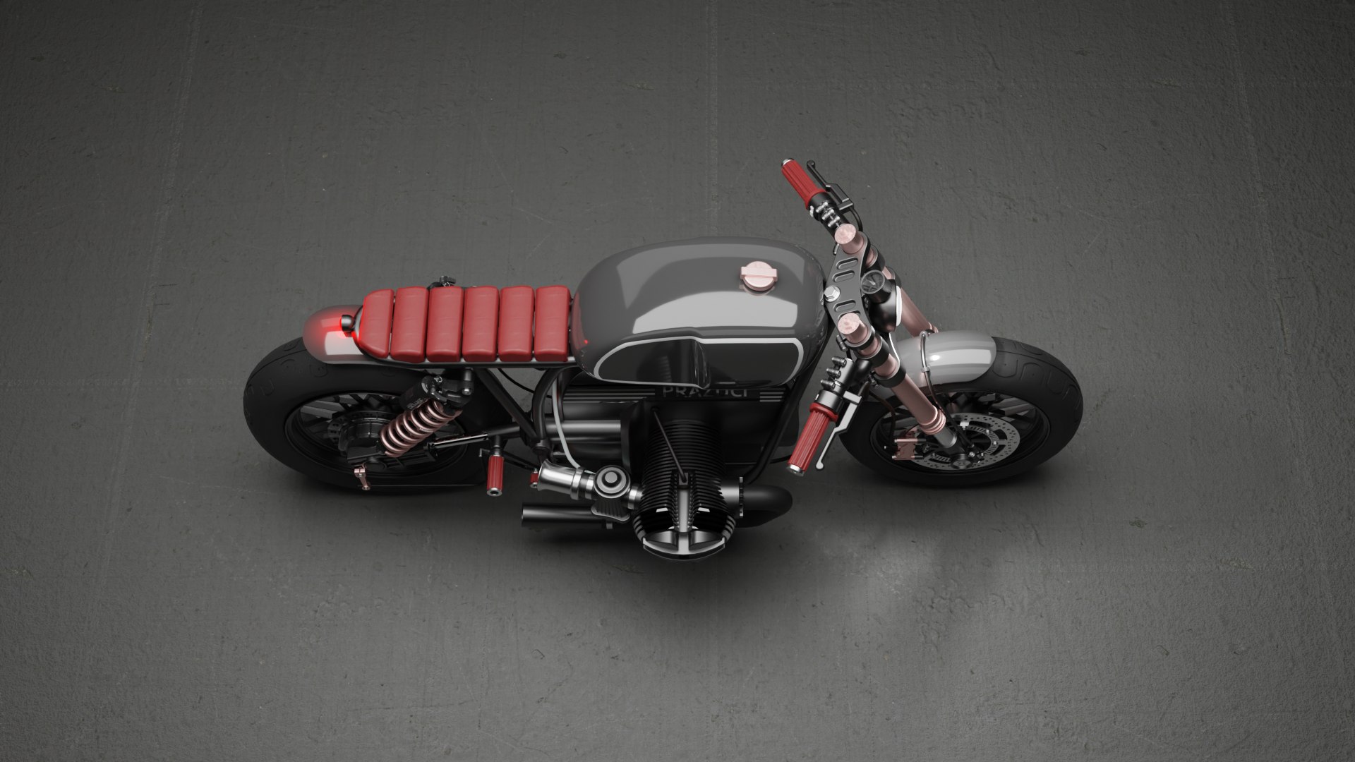 3D Custom Brat Motorcycle - TurboSquid 2267453