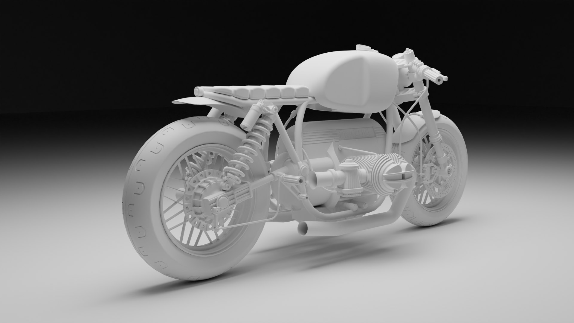 3D Custom Brat Motorcycle - TurboSquid 2267453