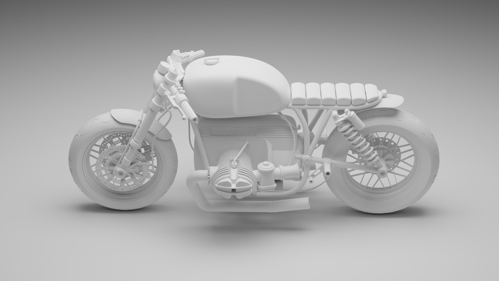 3D Custom Brat Motorcycle - TurboSquid 2267453