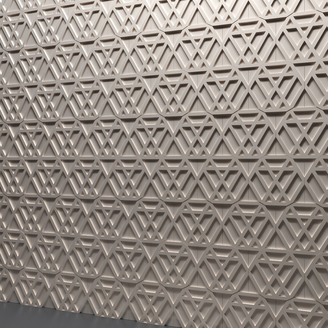 Decorative Gypsum Panel 1 3D Model - TurboSquid 1533678