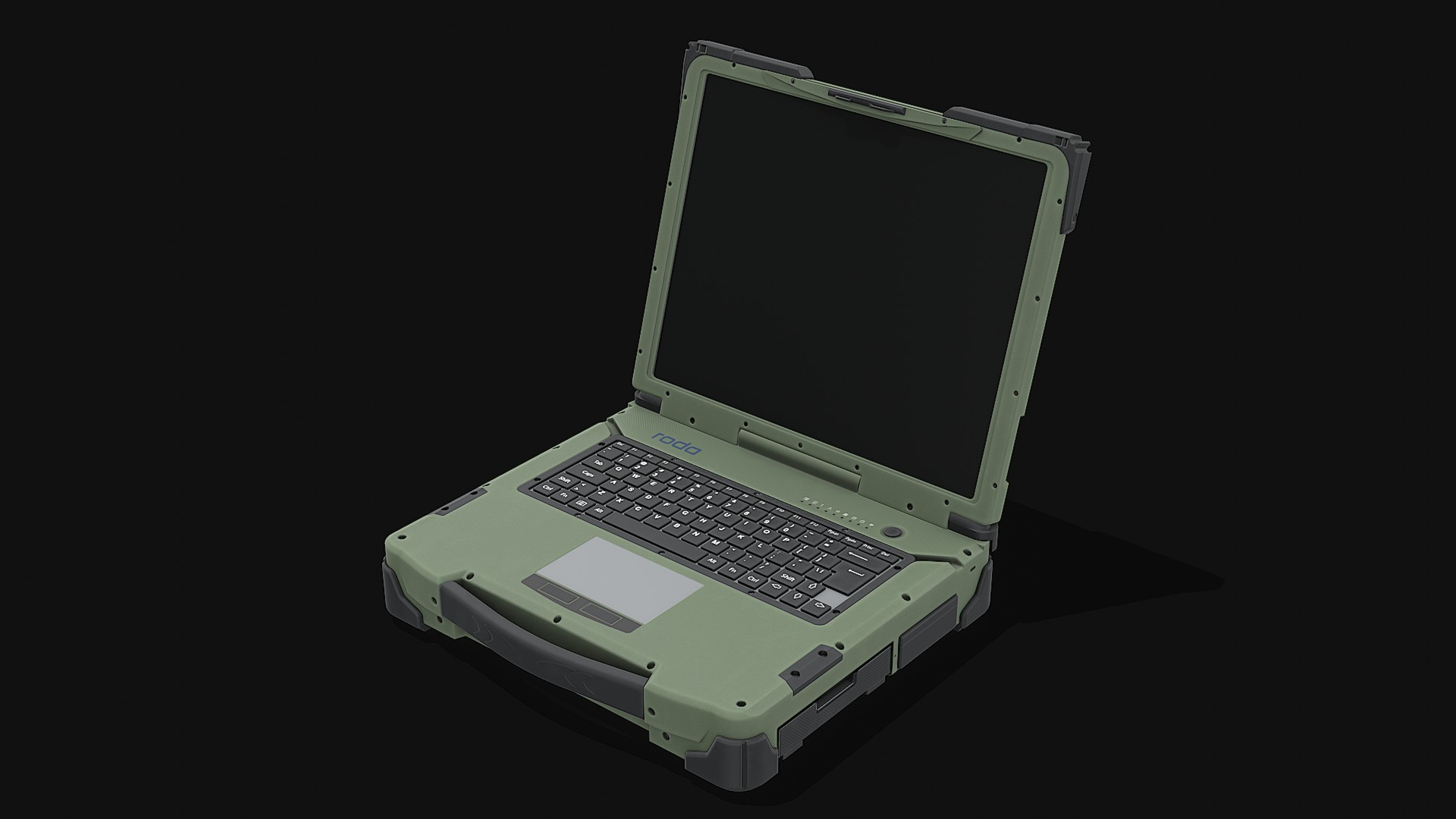 Rocky RK12 Army Laptop 3D - TurboSquid 2235212