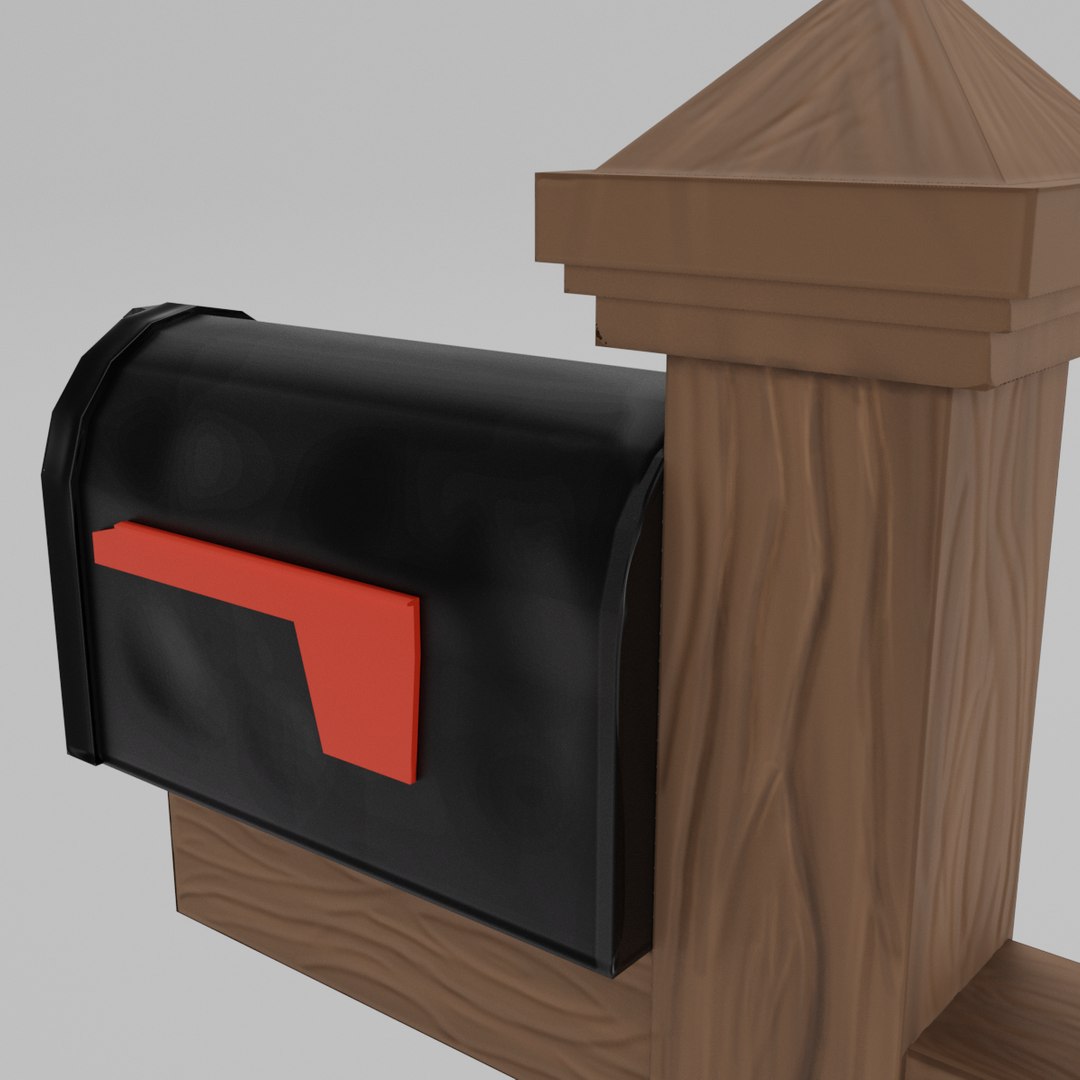 3D Mailbox Asset - TurboSquid 1658289