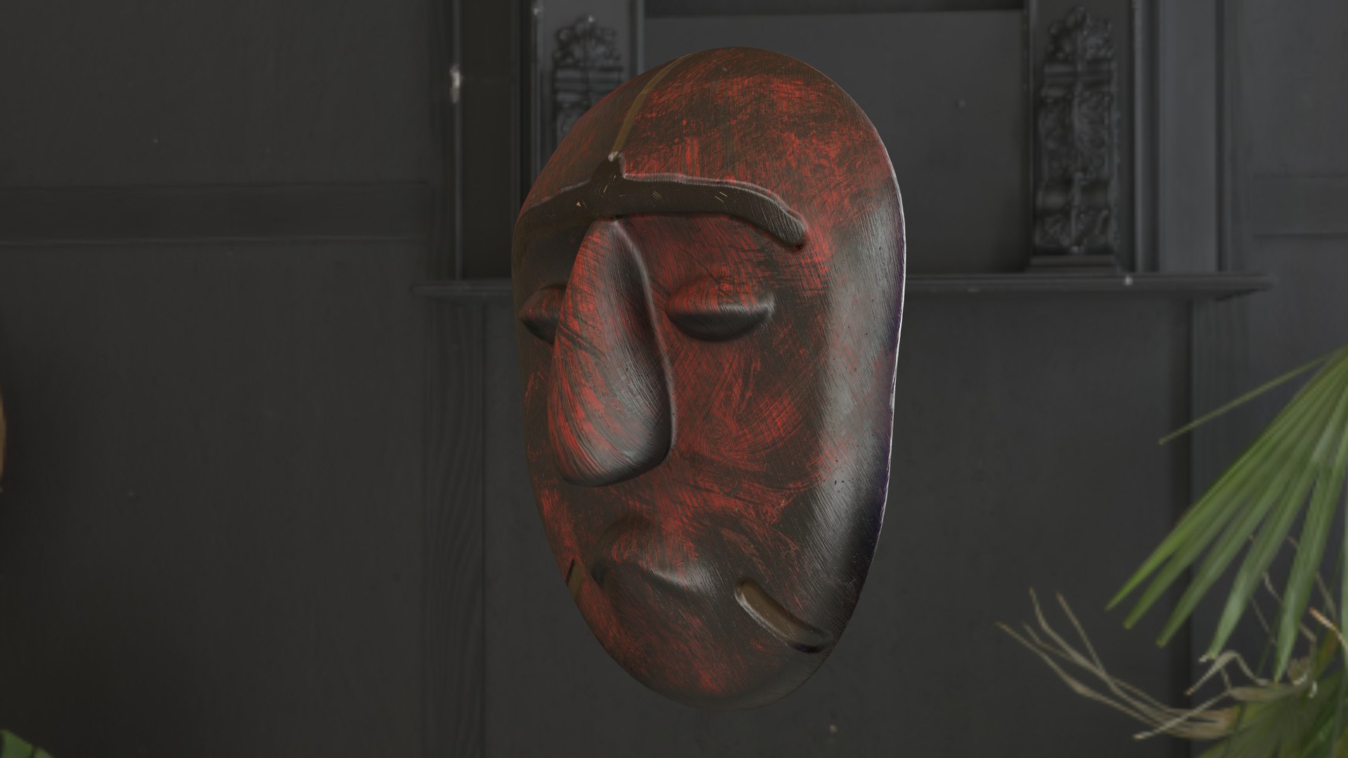 3D Stylized Mask 3 - TurboSquid 1948511