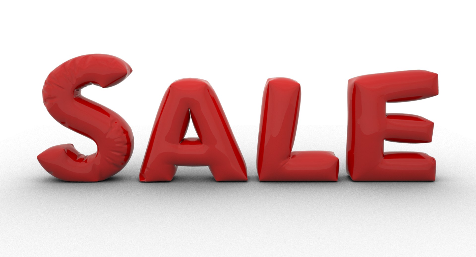 3D Model Sale Text Inflate - TurboSquid 1301559