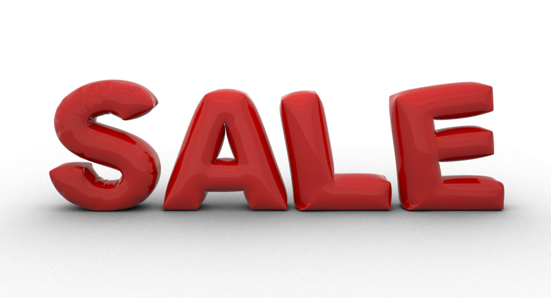 3D Model Sale Text Inflate - TurboSquid 1301559