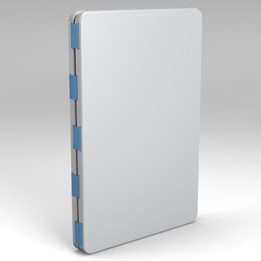 dual screen tablet 3d model