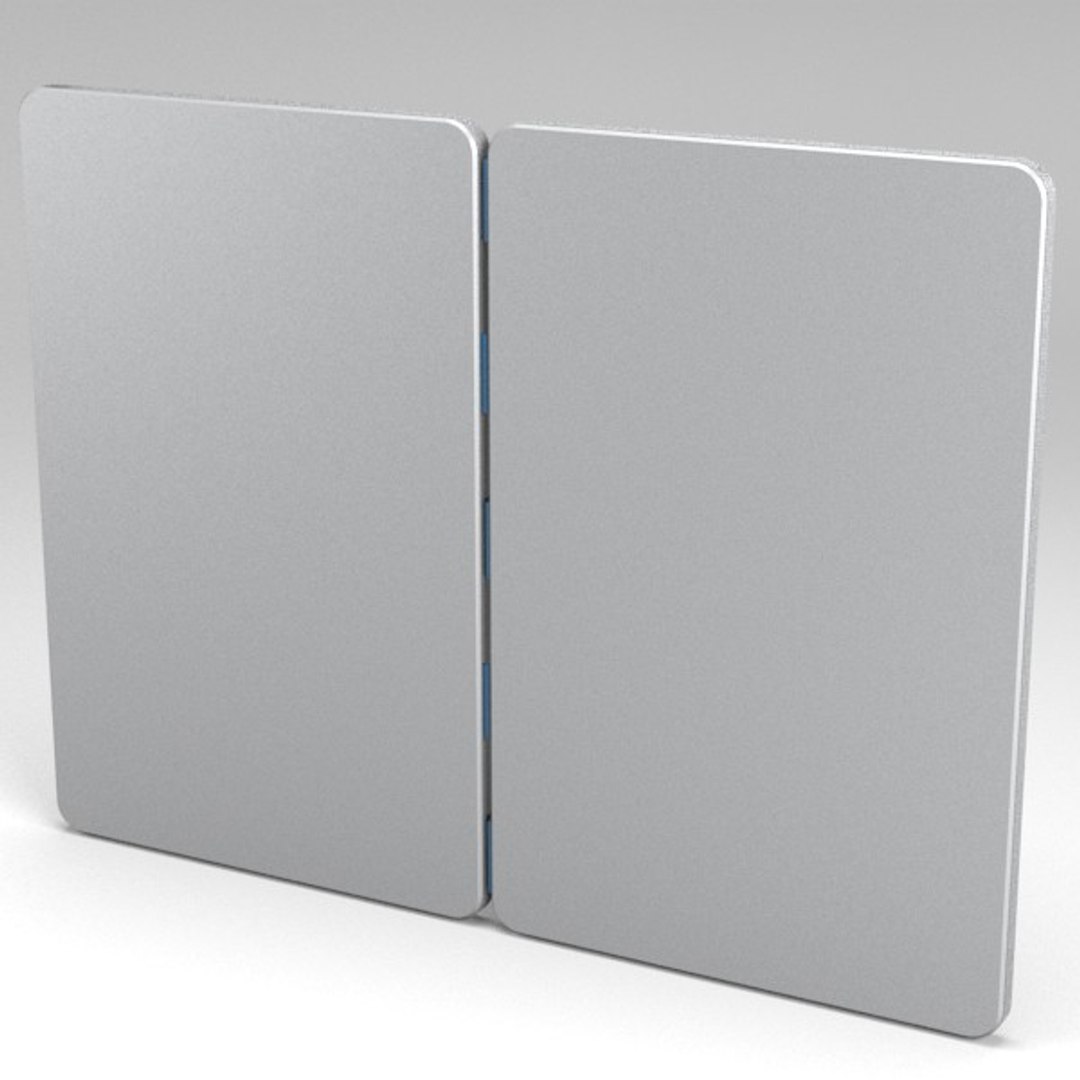 dual screen tablet 3d model