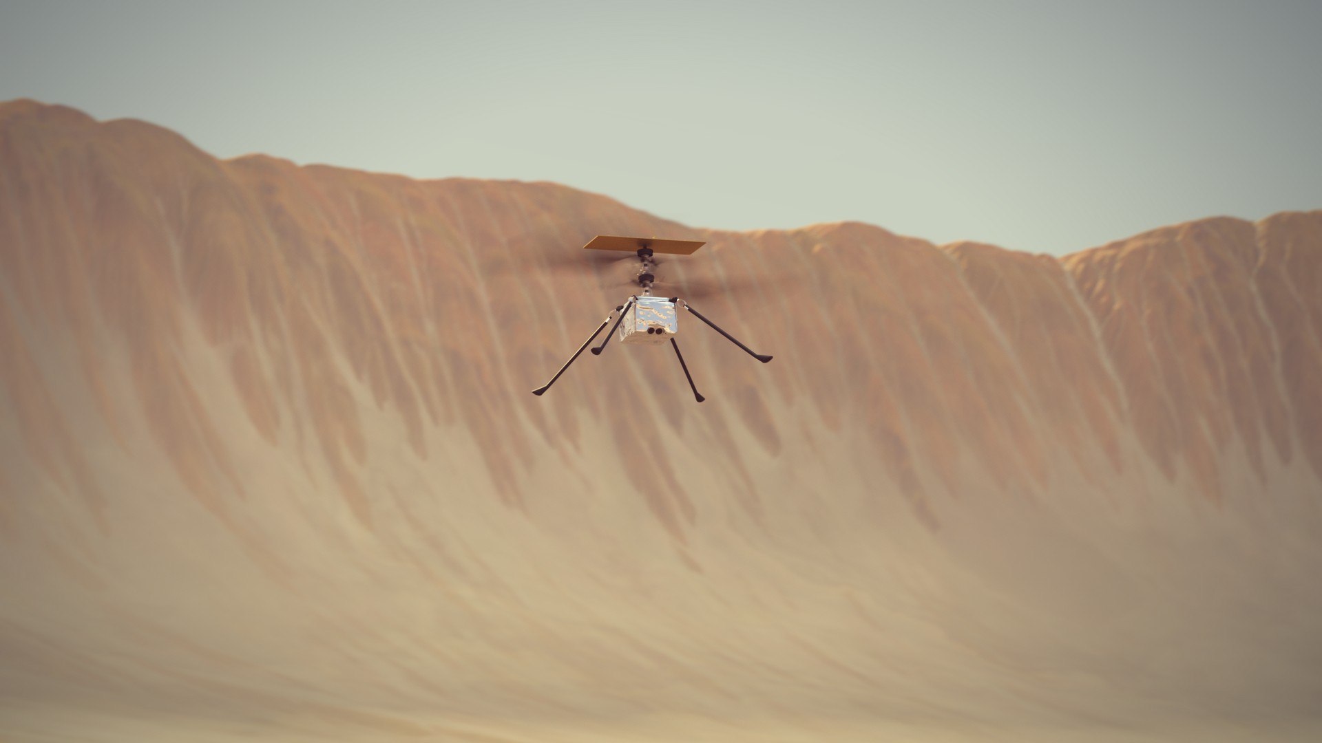 Ingenuity Helicopter Takeoff Animation 3D - TurboSquid 1722542