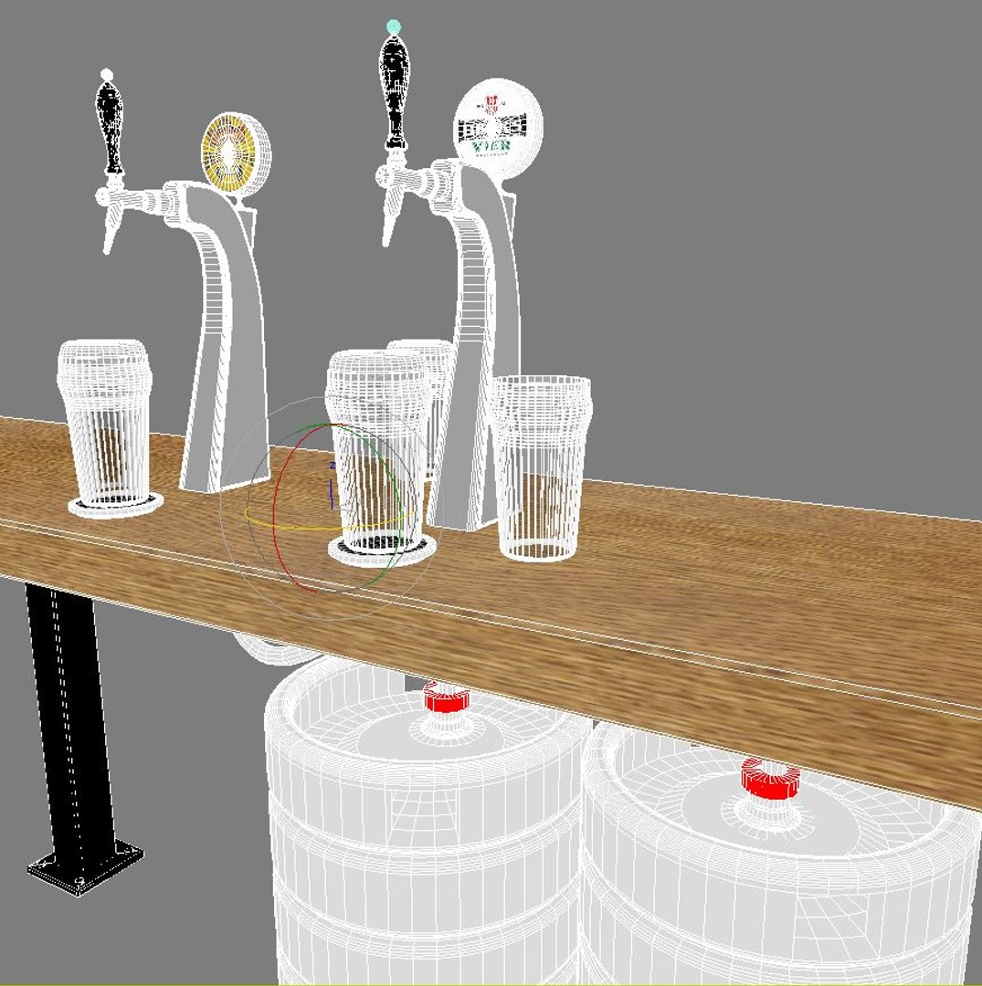 Beer Tower 3d Max
