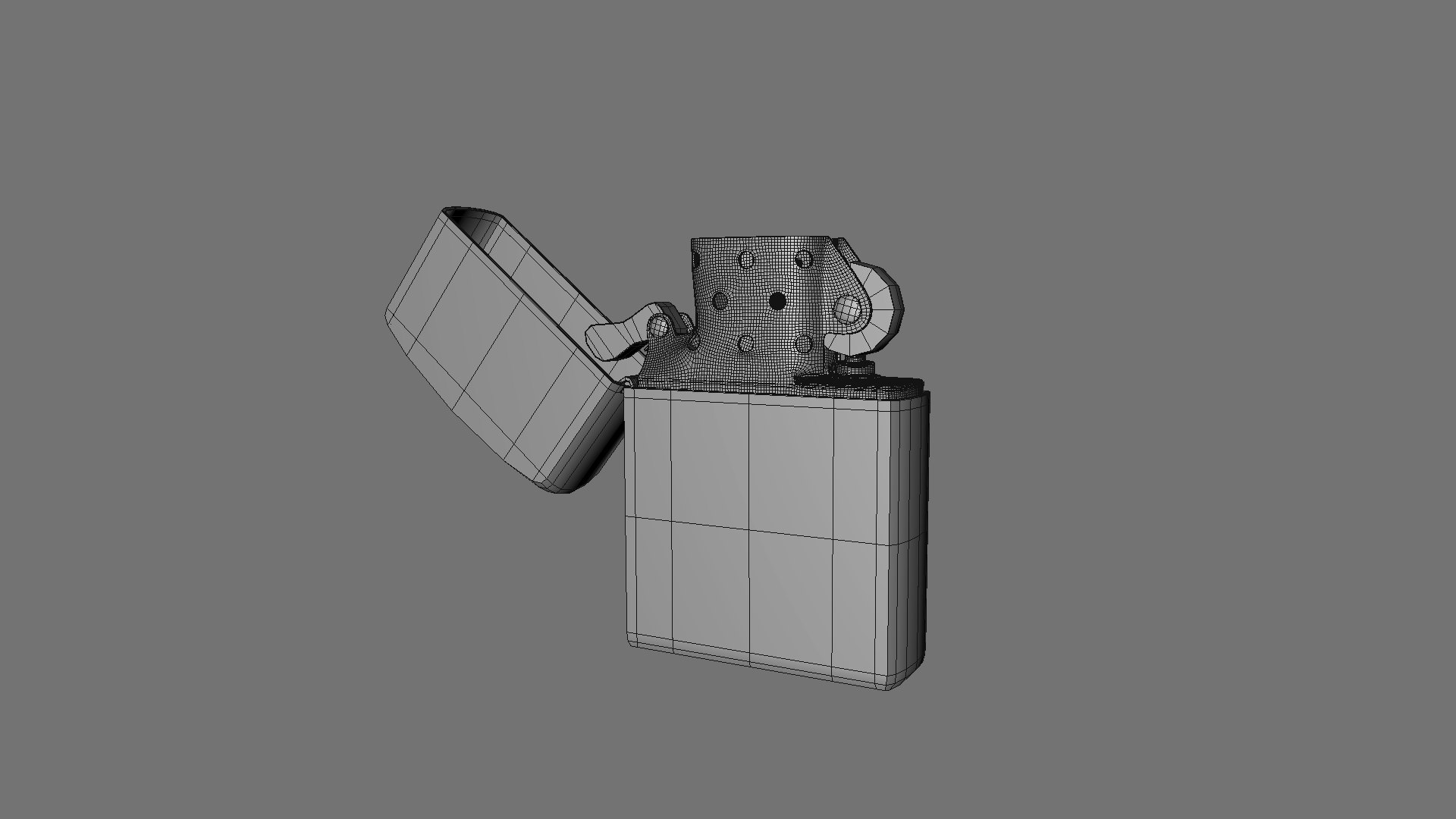 3D Zippo Lighter Model - TurboSquid 2066255