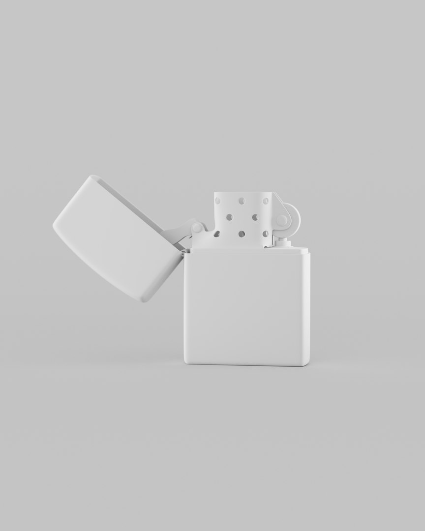 3D Zippo Lighter Model - TurboSquid 2066255