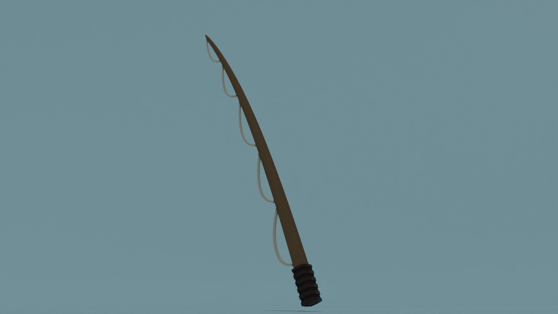 Low Poly Fishing Rod 3D Model - TurboSquid 1969432