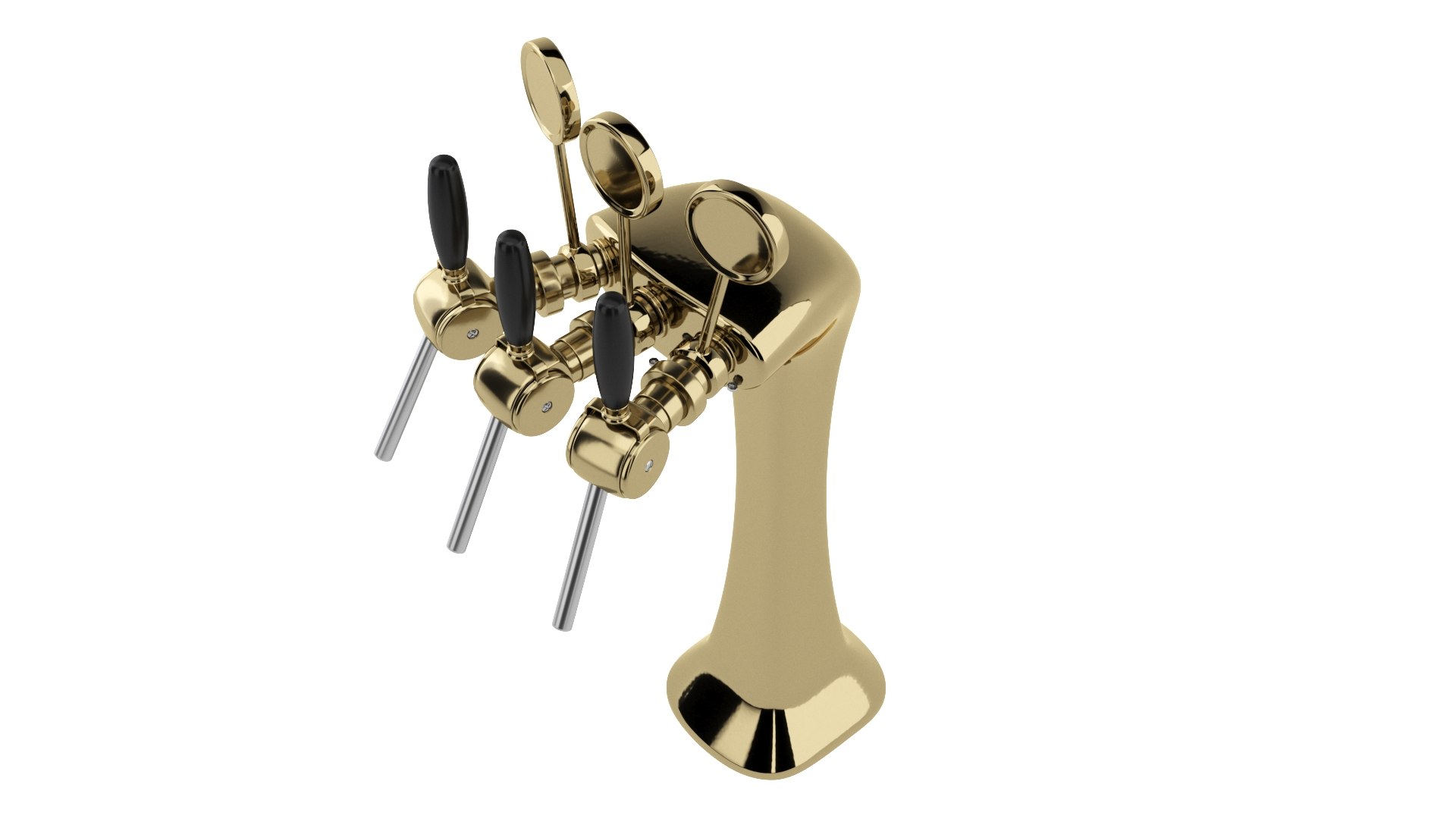 3D Beer Tap model - TurboSquid 1780354