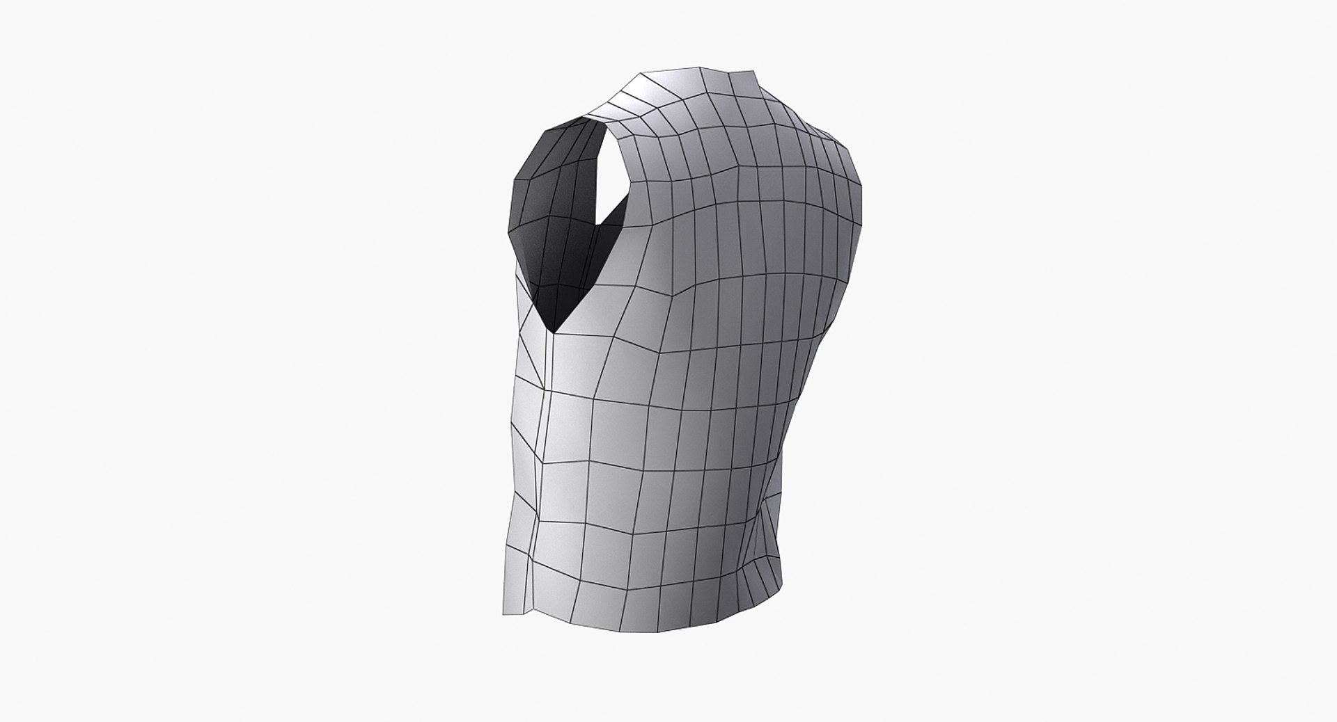 Vest Clothing Fashion 3D Model - TurboSquid 1284918