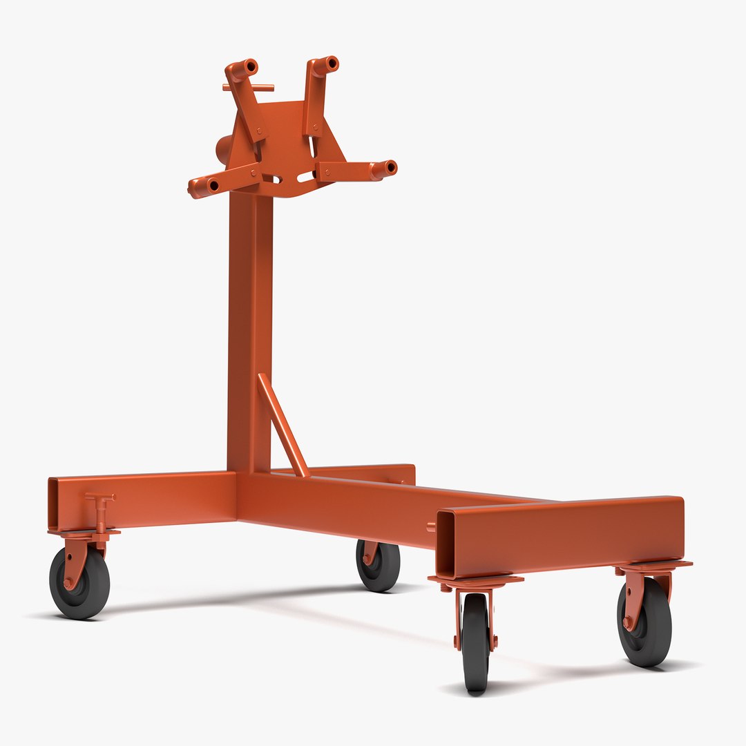 Engine stand 3D model - TurboSquid 1286862