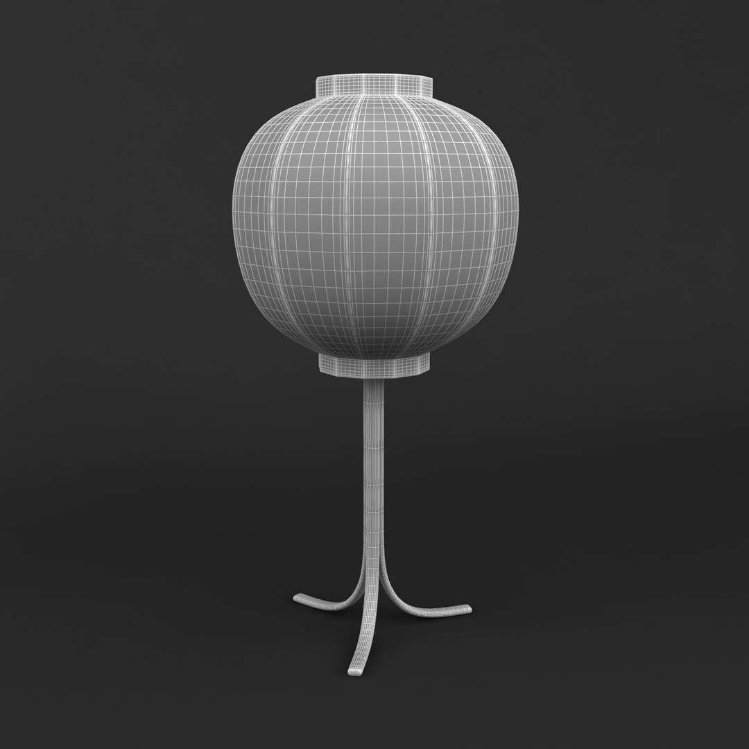 3d model lamp light