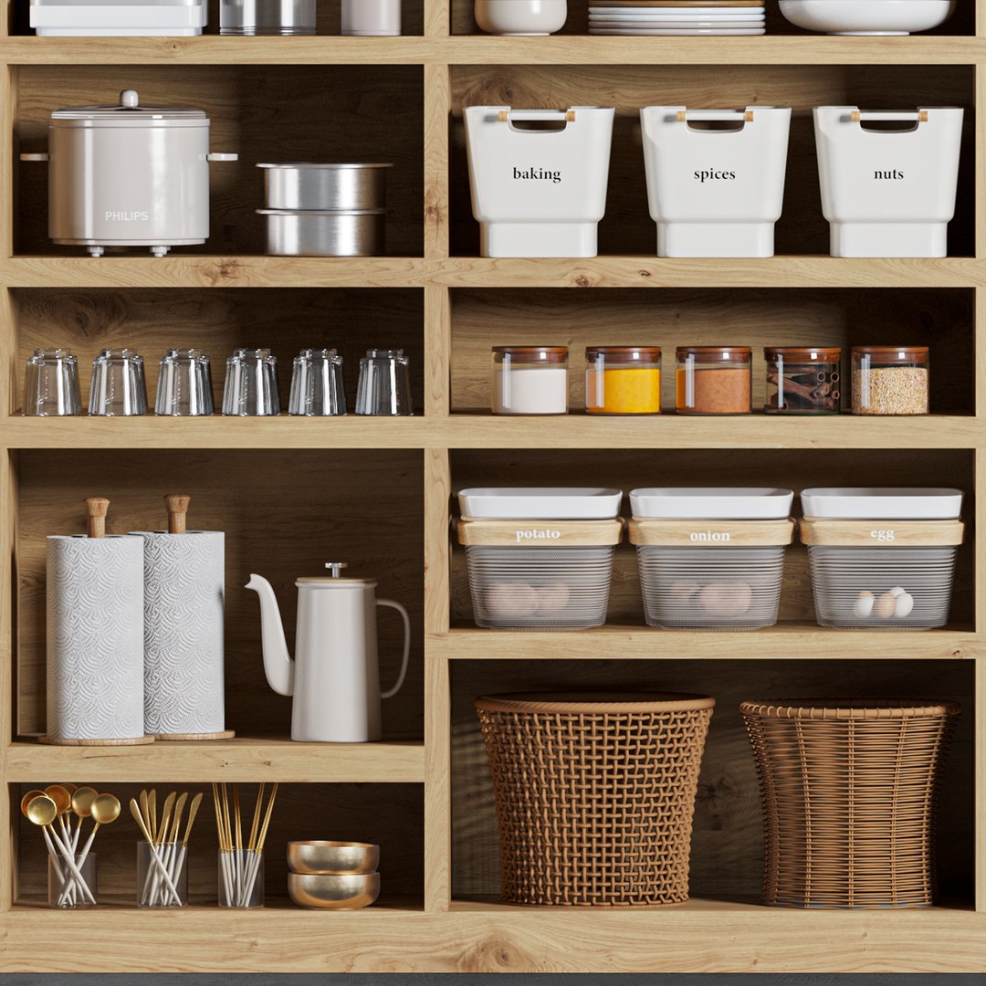 10 kitchen accessories collection vol 4 3D model - TurboSquid 2002234