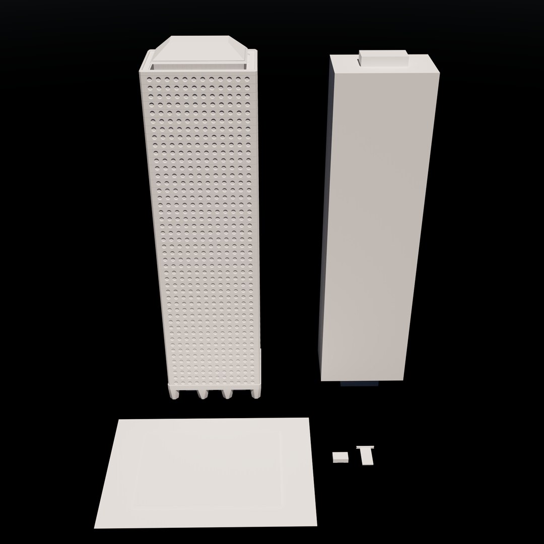Jardine House Hong Kong 3D Bulding 3D Model - TurboSquid 2277073