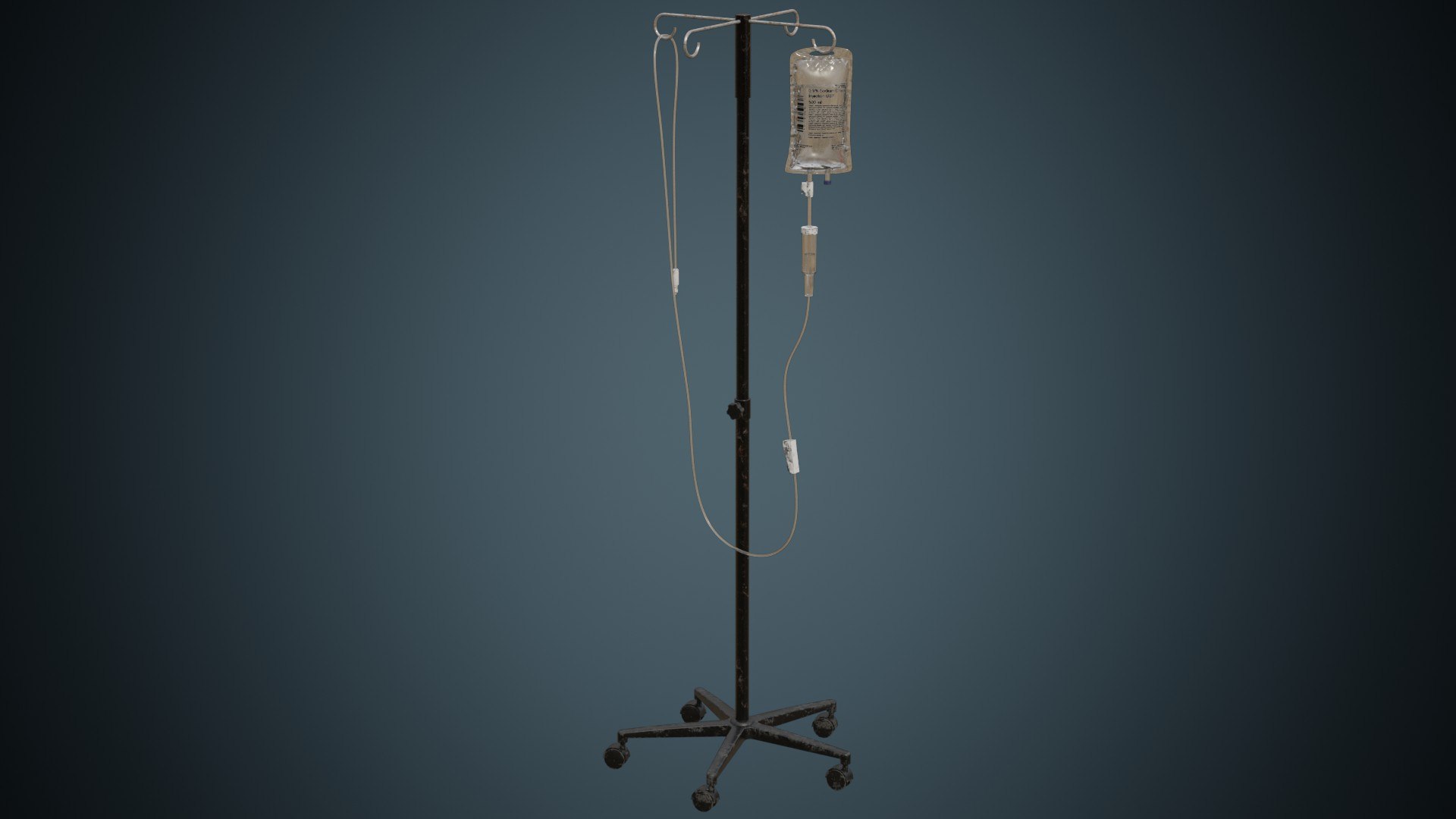 IV Stand 1B 3D Model - TurboSquid 2042109