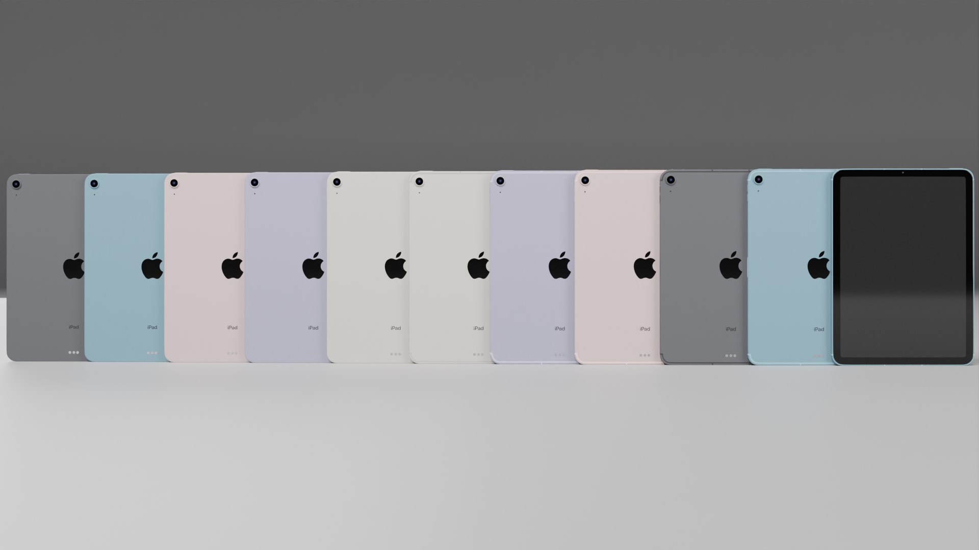 3D Model Apple IPad Air 5th 2022 All Colors Wifi And Cellular Tablet - TurboSquid 2104467