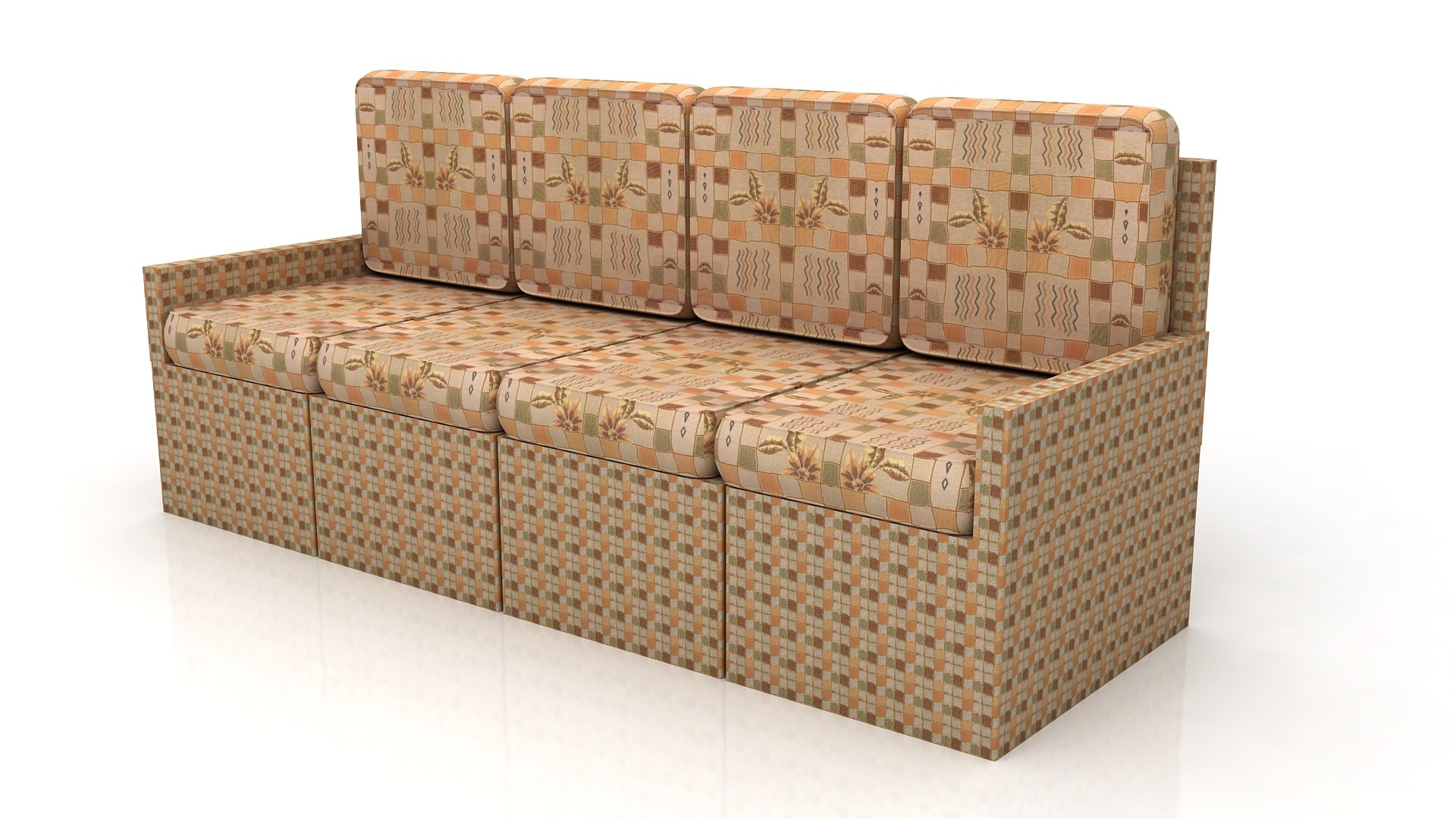 Sofa 3ds Max 2014 - Vray 3D Model - TurboSquid 1761692