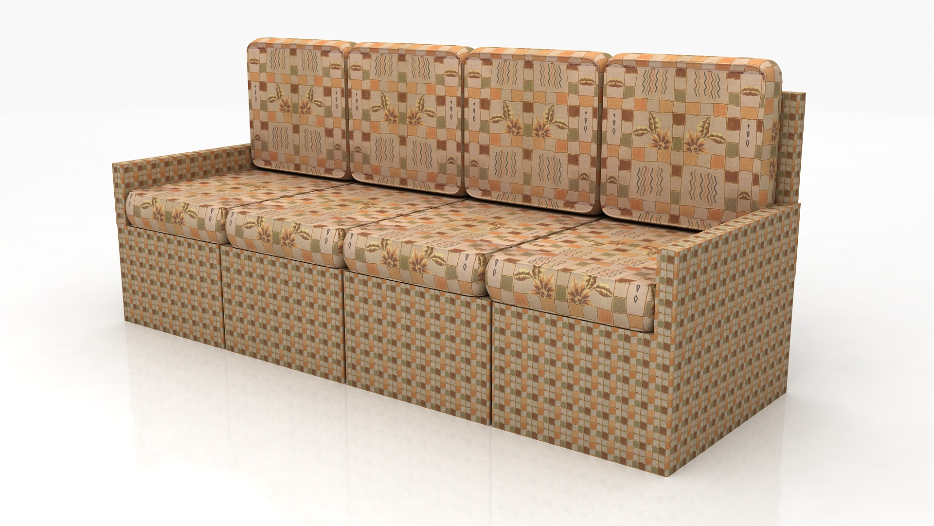 Sofa 3ds max 2014 - vray 3D model - TurboSquid 1761692