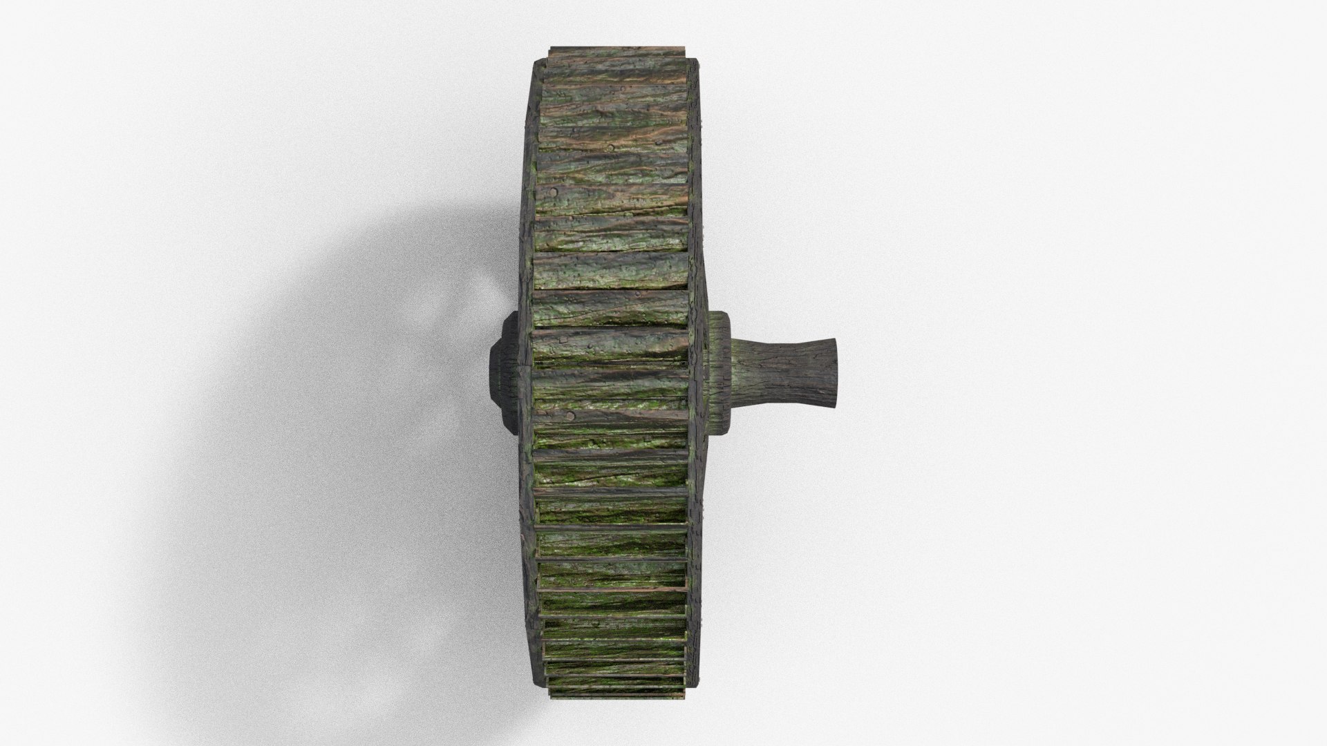 3D Wooden Waterwheel model - TurboSquid 2155561