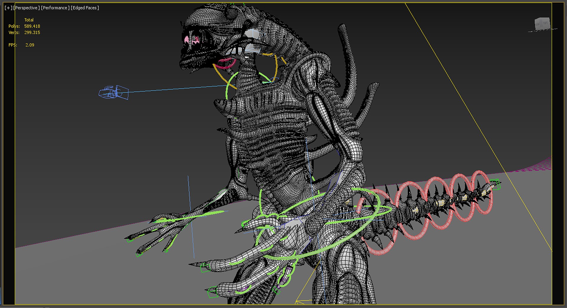 ALIEN XENOMORPH Model - TurboSquid 1902264
