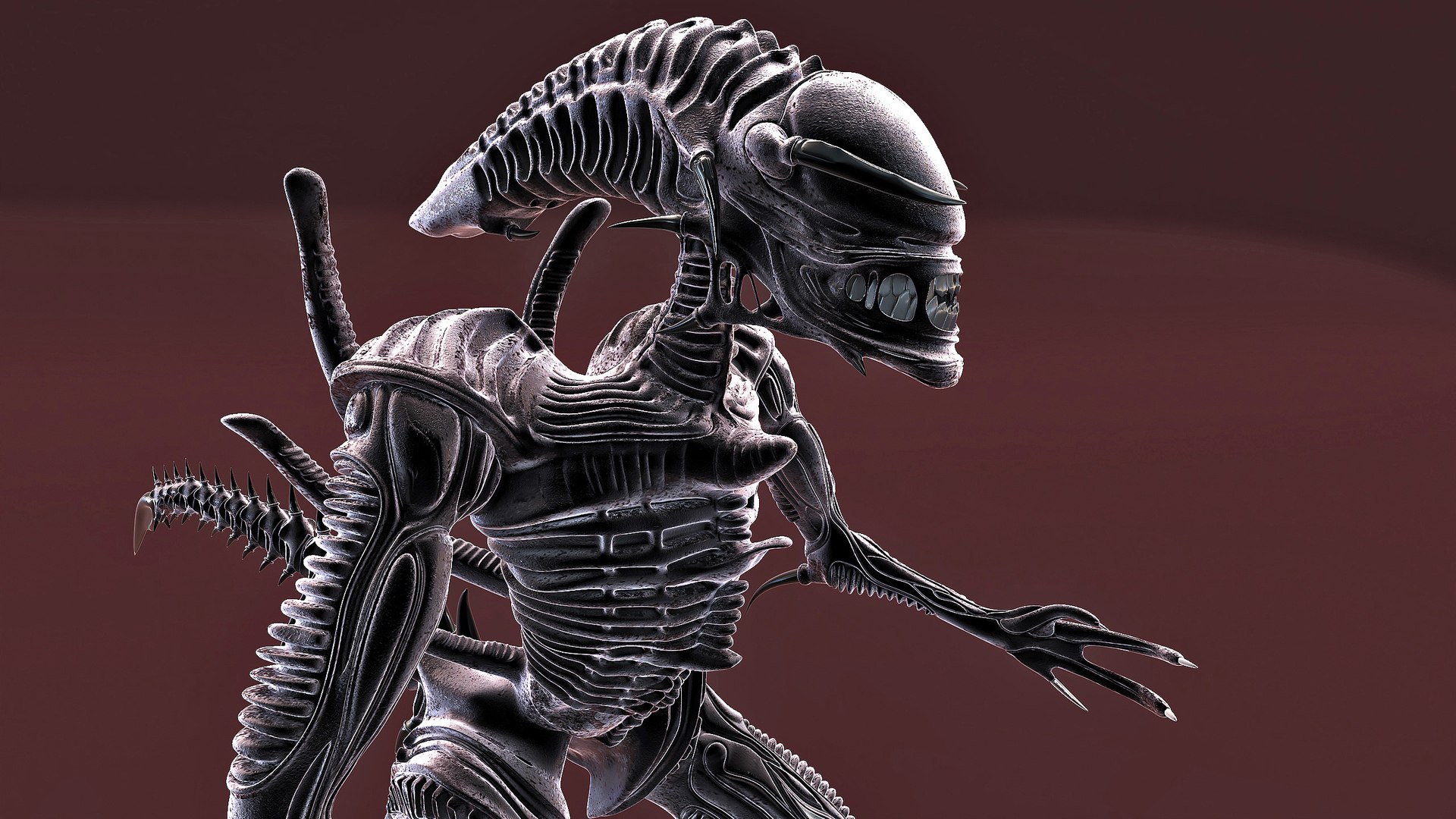 ALIEN XENOMORPH Model - TurboSquid 1902264