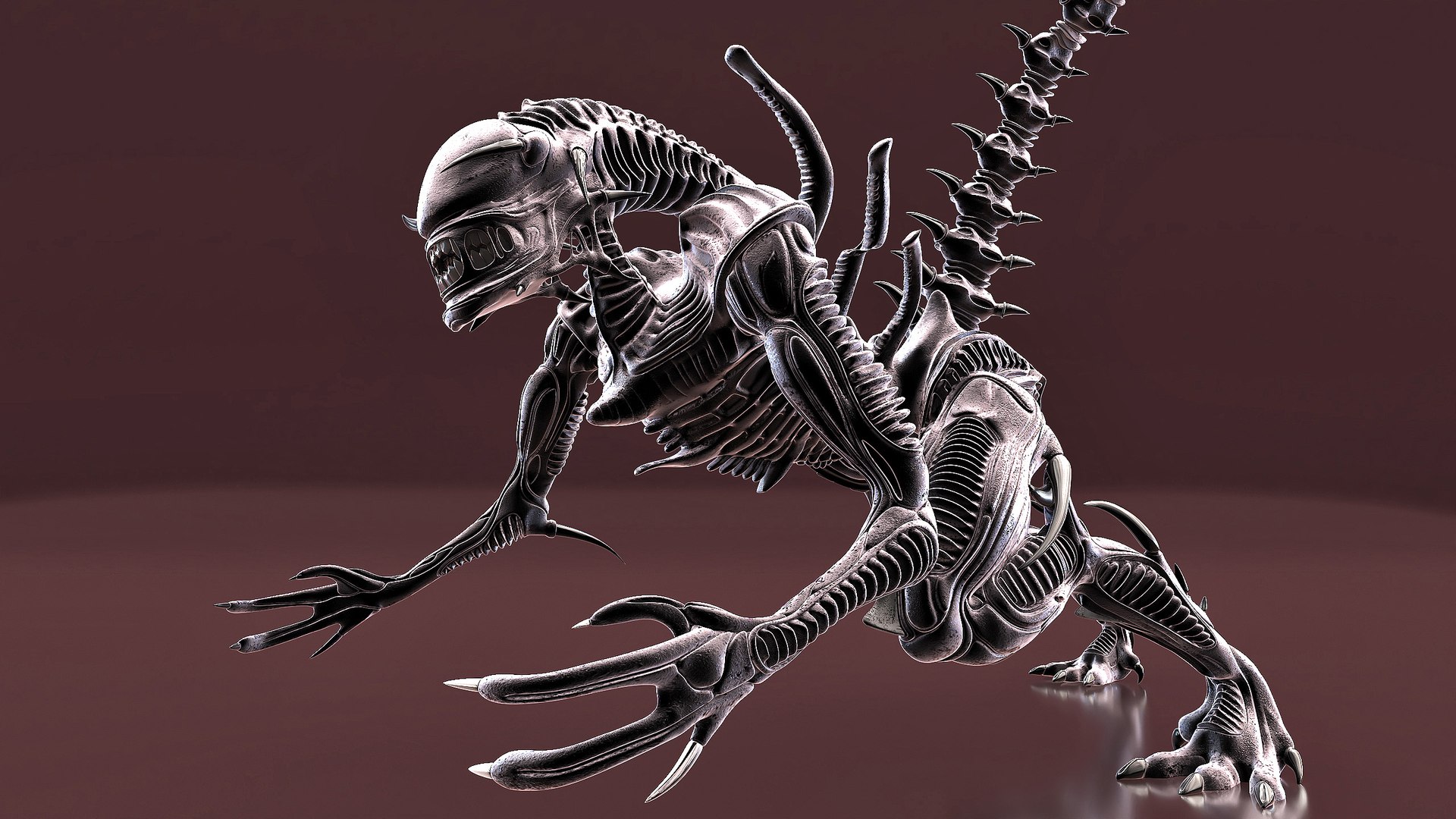 ALIEN XENOMORPH Model - TurboSquid 1902264