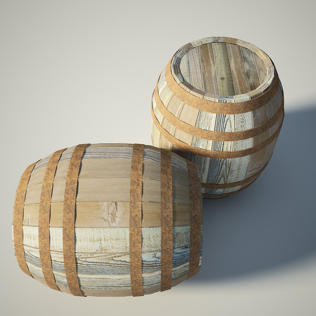 max wooden barrel