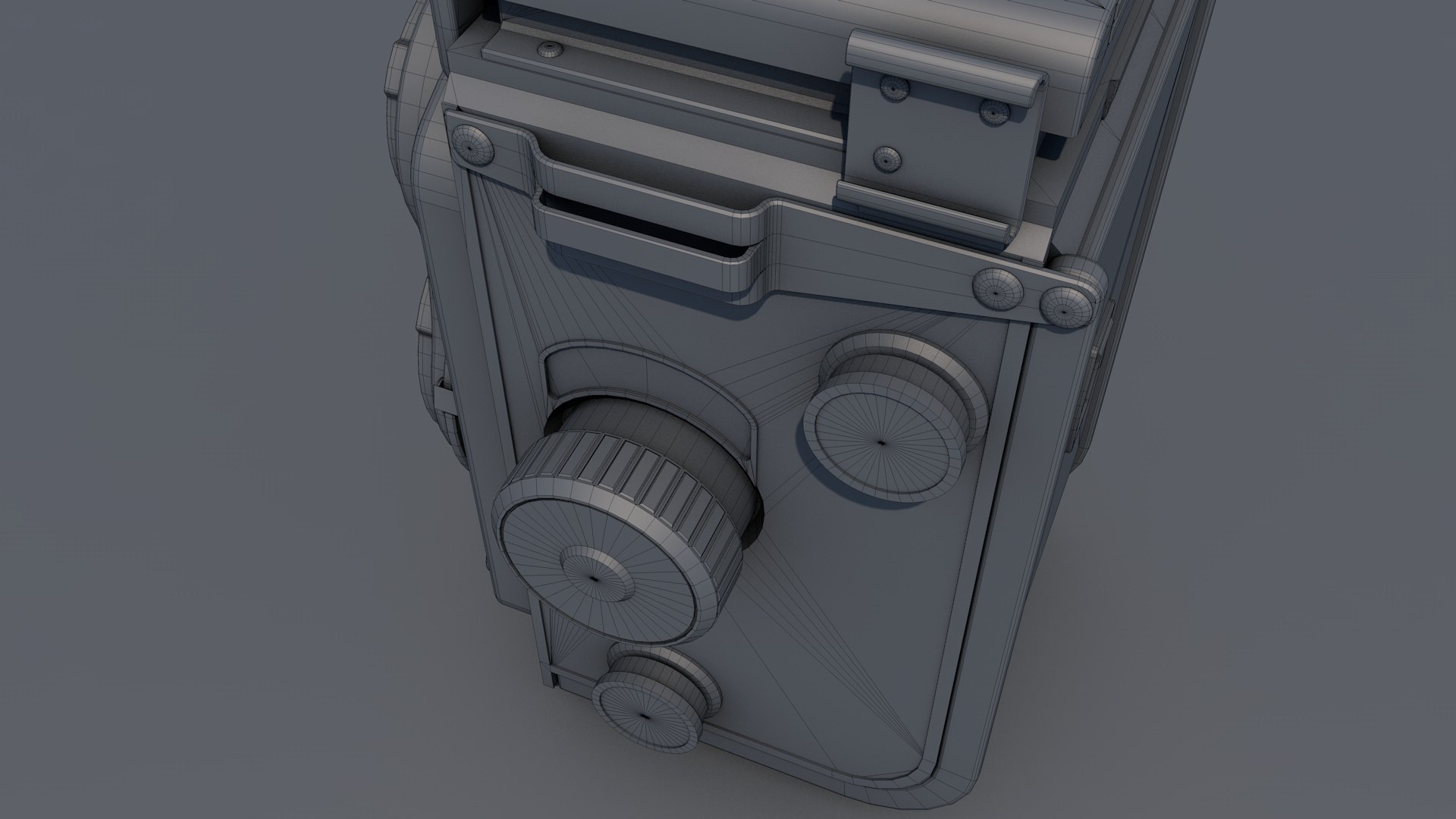 Yashica 44 3D Model - TurboSquid 1730770