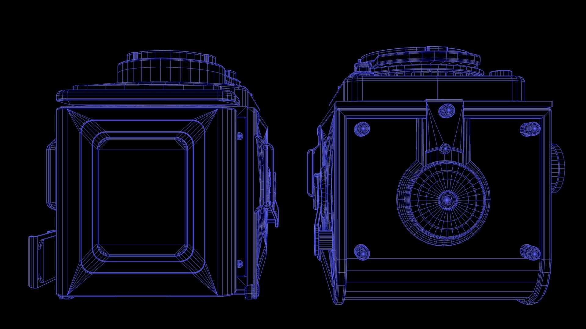 Yashica 44 3D Model - TurboSquid 1730770