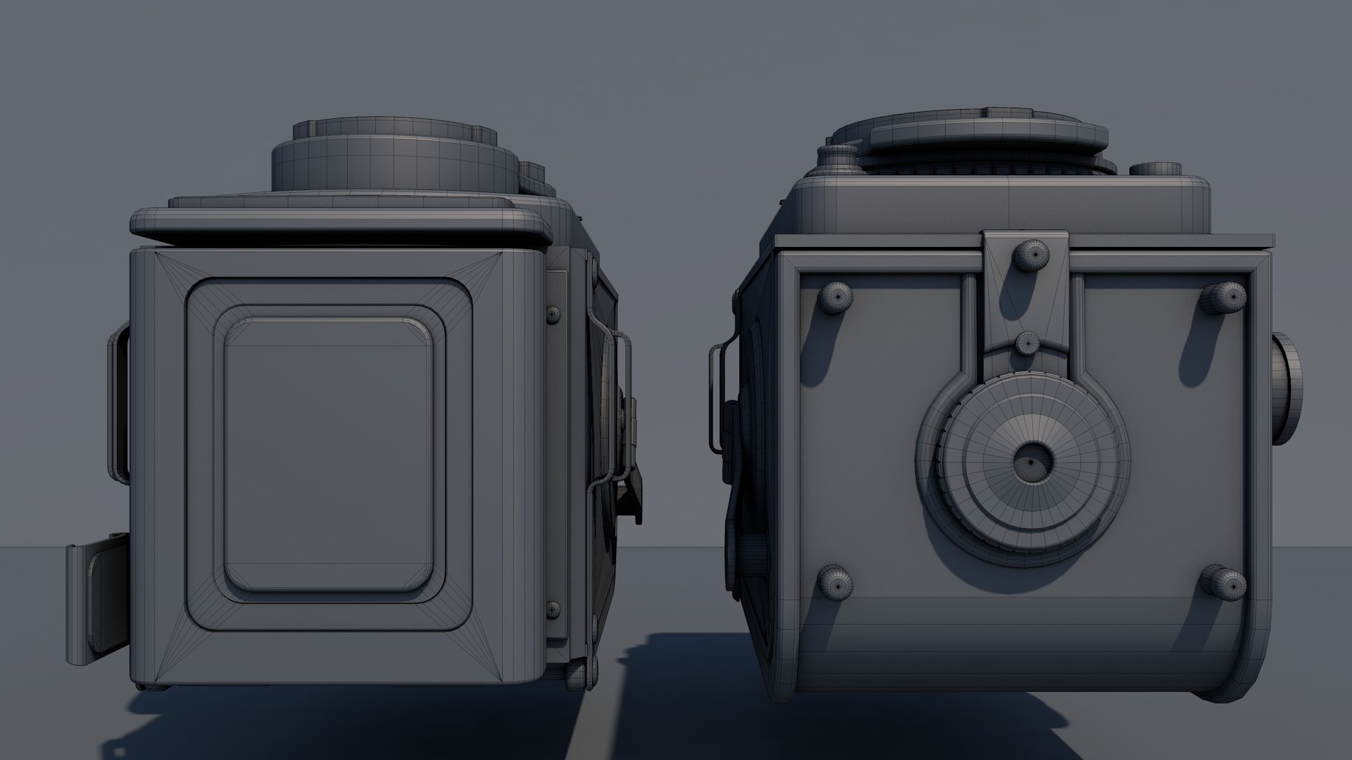 Yashica 44 3D Model - TurboSquid 1730770