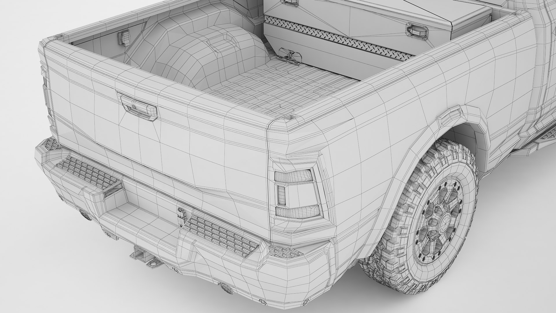 3D Pickup Truck Generic 09 - TurboSquid 2053723
