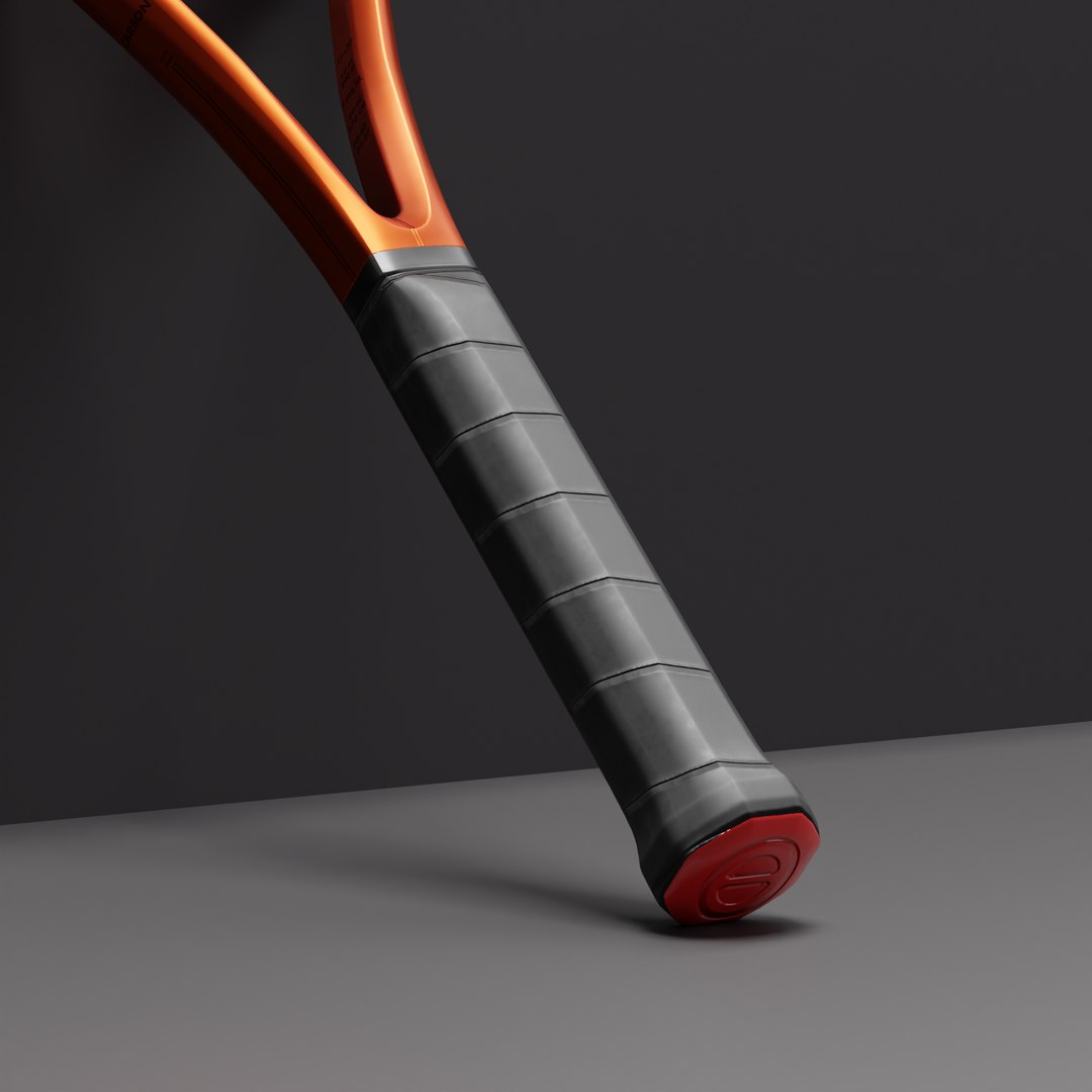 Free 3D Model Tennis Racket 3D Model Realistic Sports Asset ...